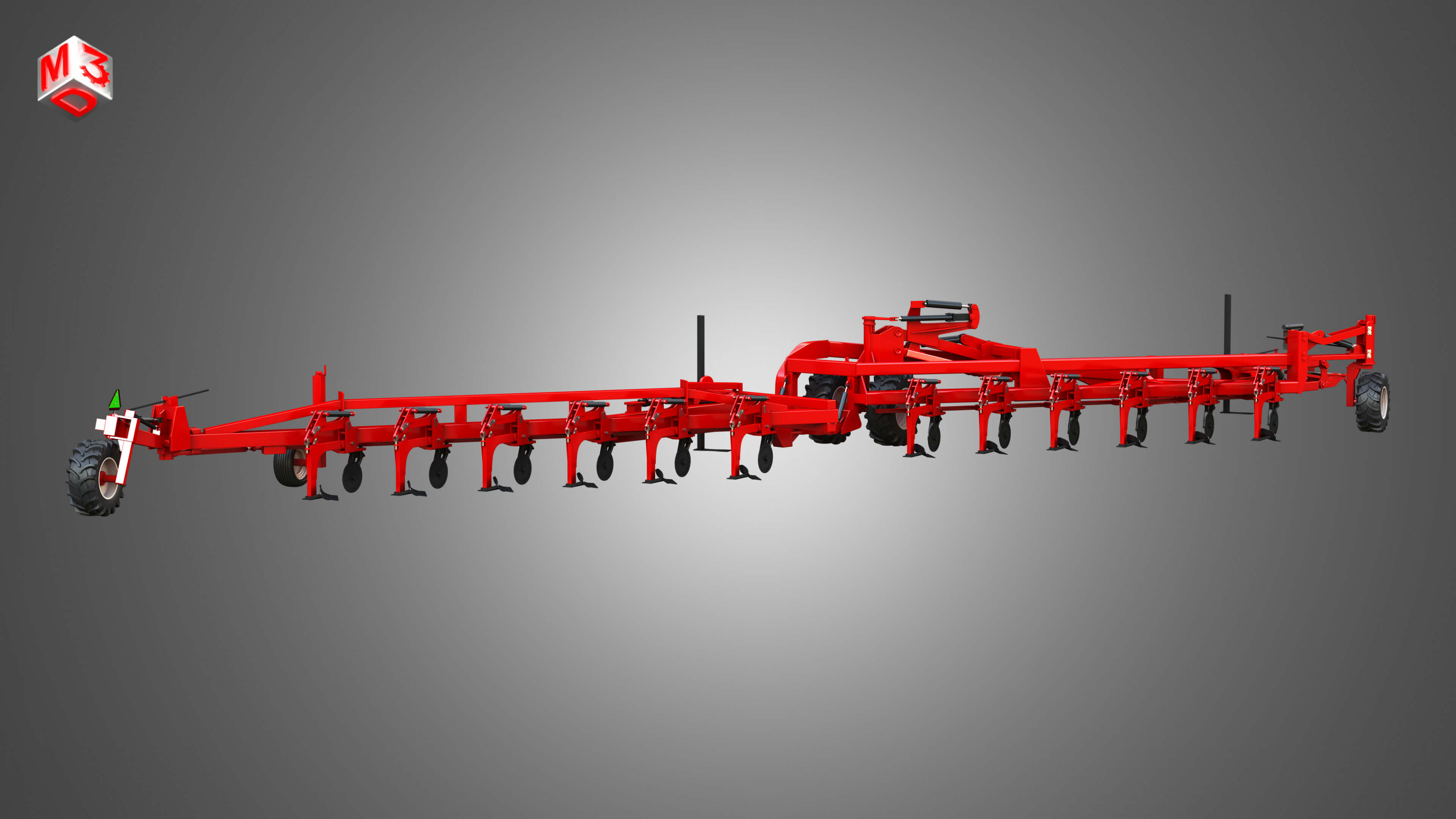 Salford 8312 Plow - 3D Model by Markos3d