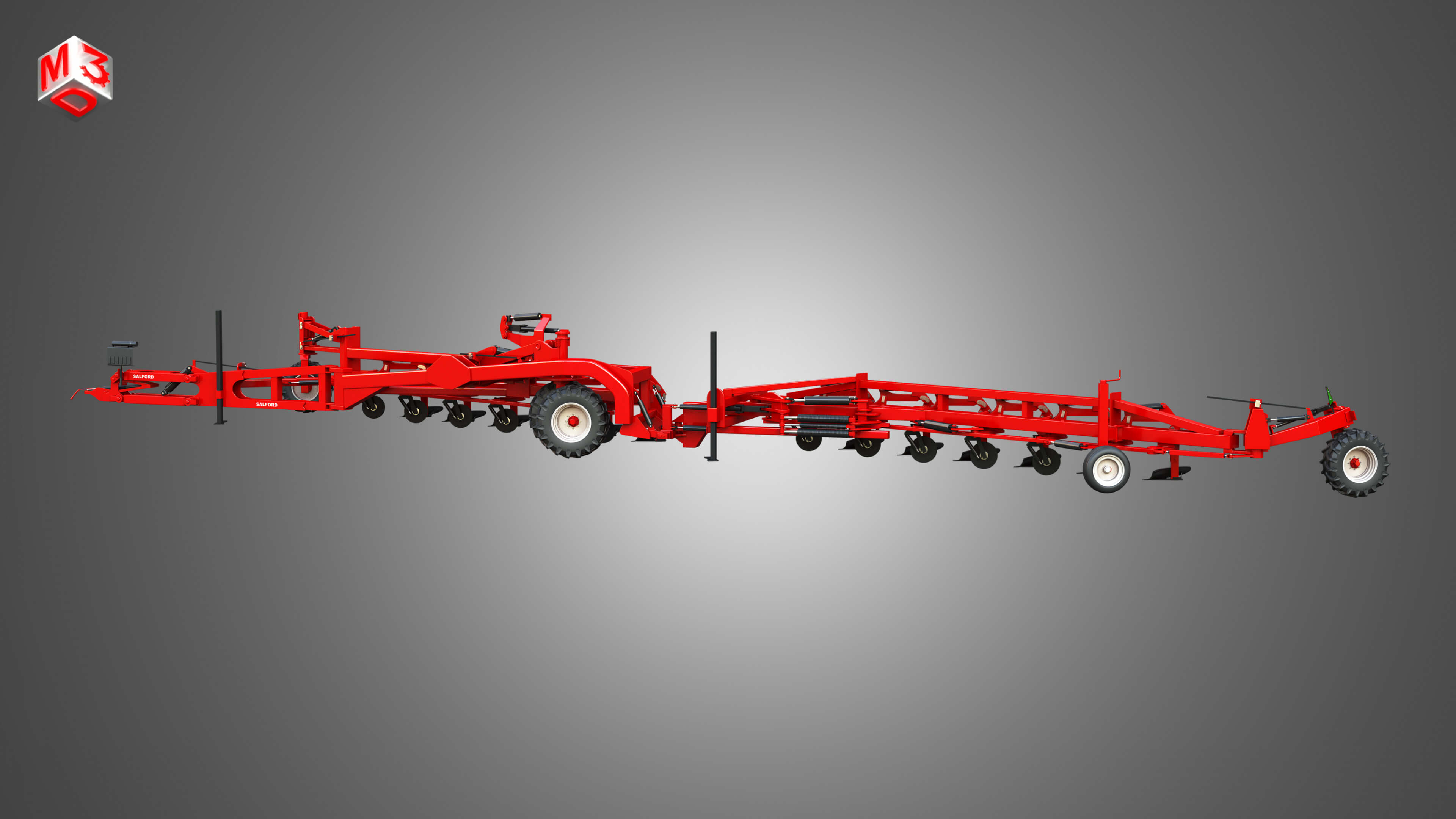 Salford 8312 Plow - 3D Model by Markos3d