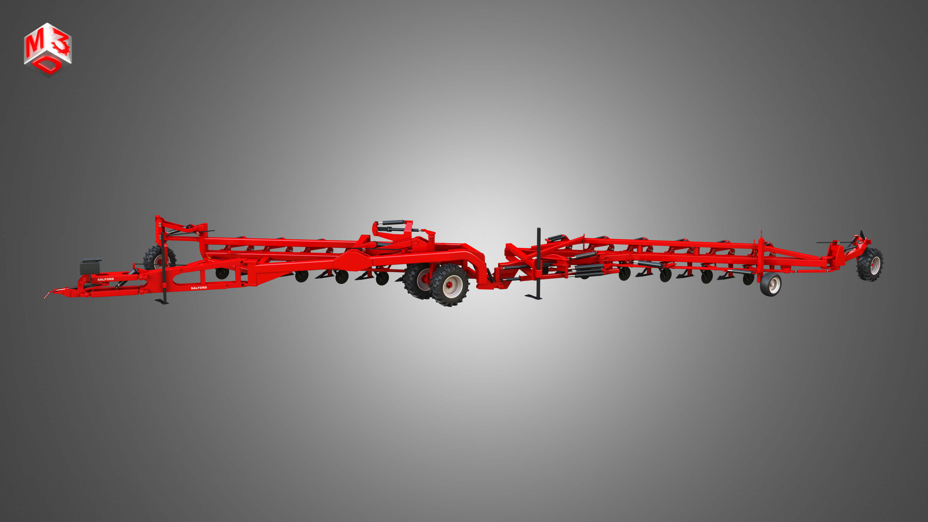 Salford 8312 Plow - 3D Model by Markos3d