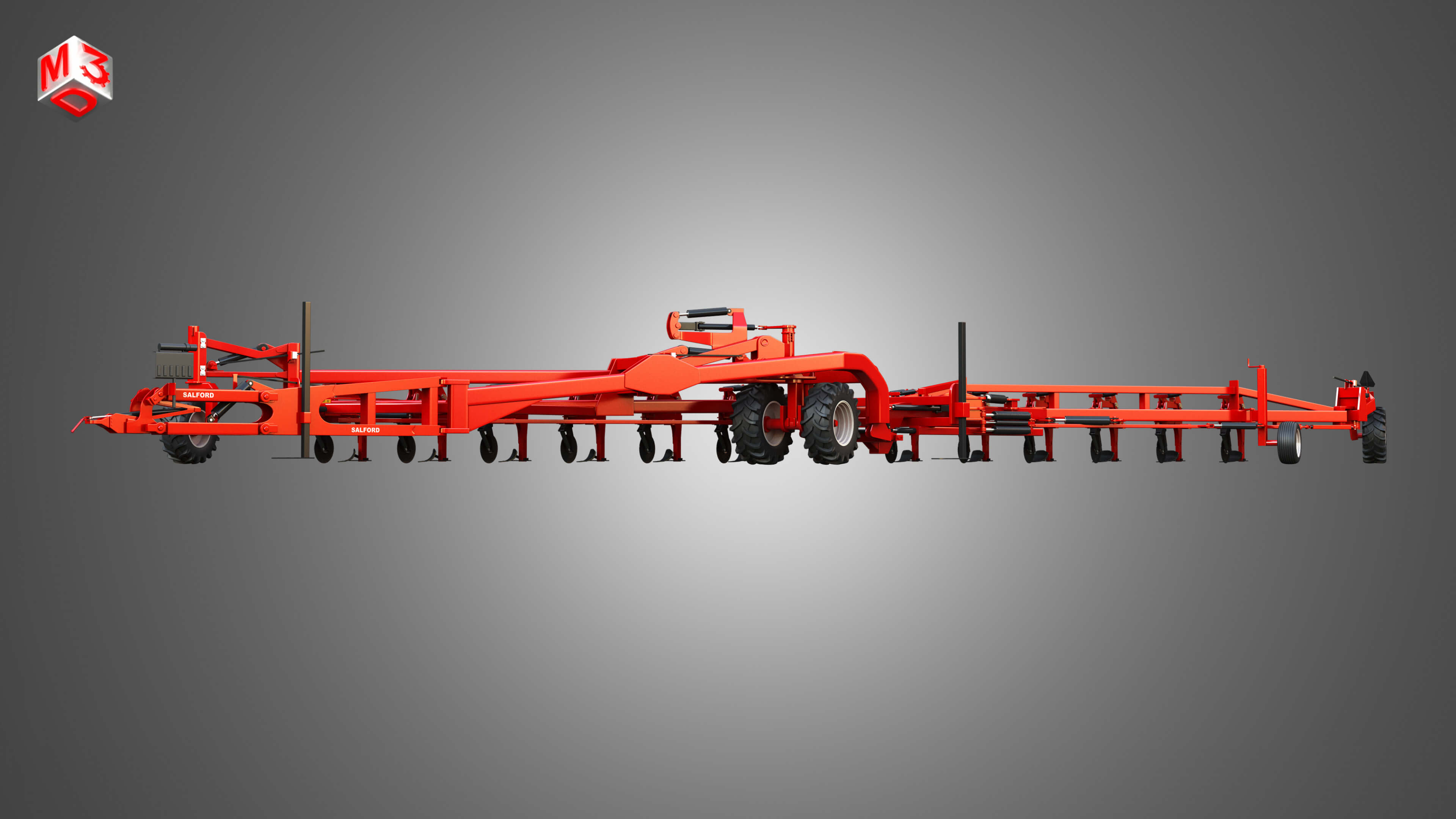 Salford 8312 Plow - 3D Model by Markos3d