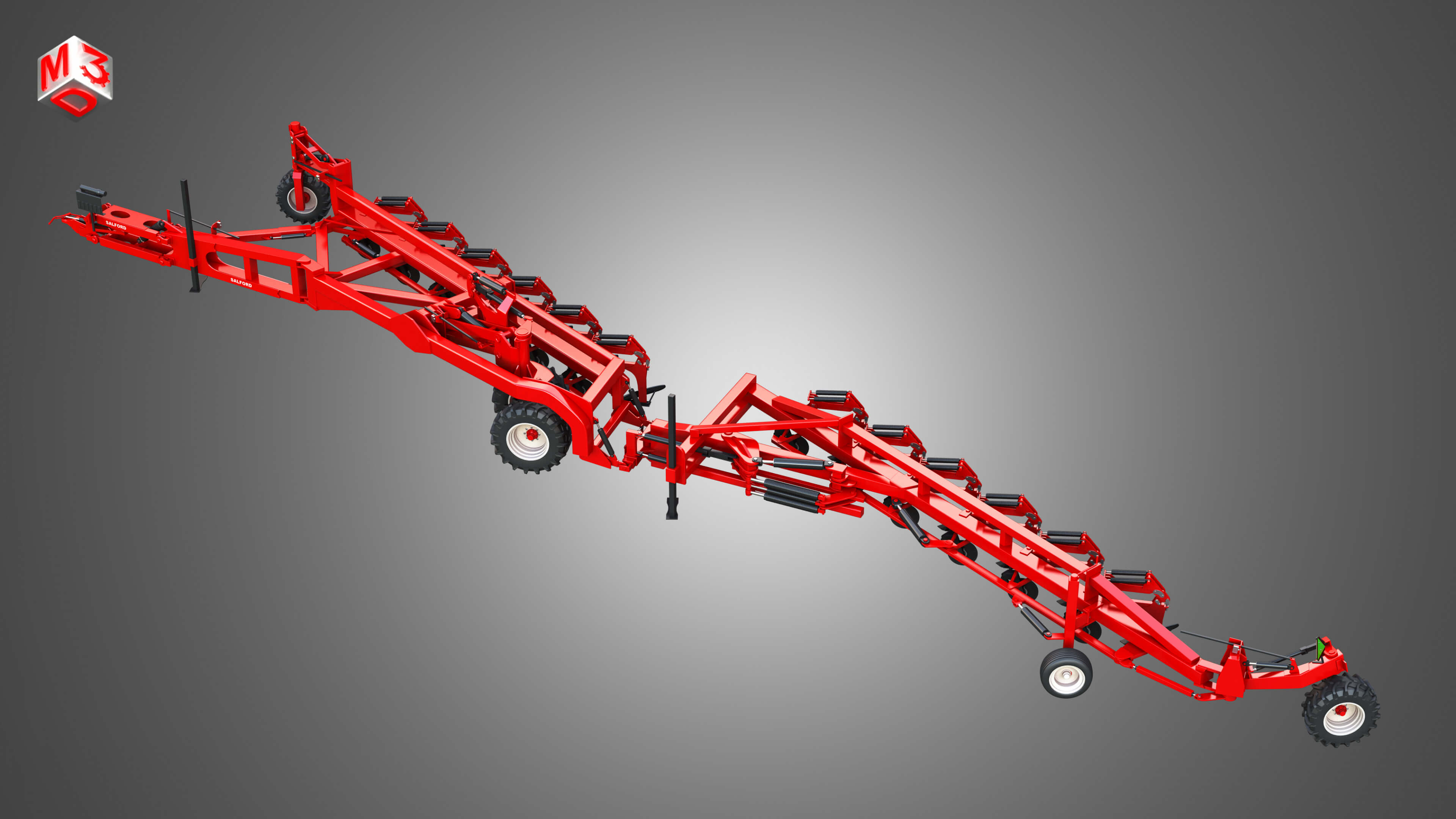 Salford 8312 Plow - 3D Model by Markos3d