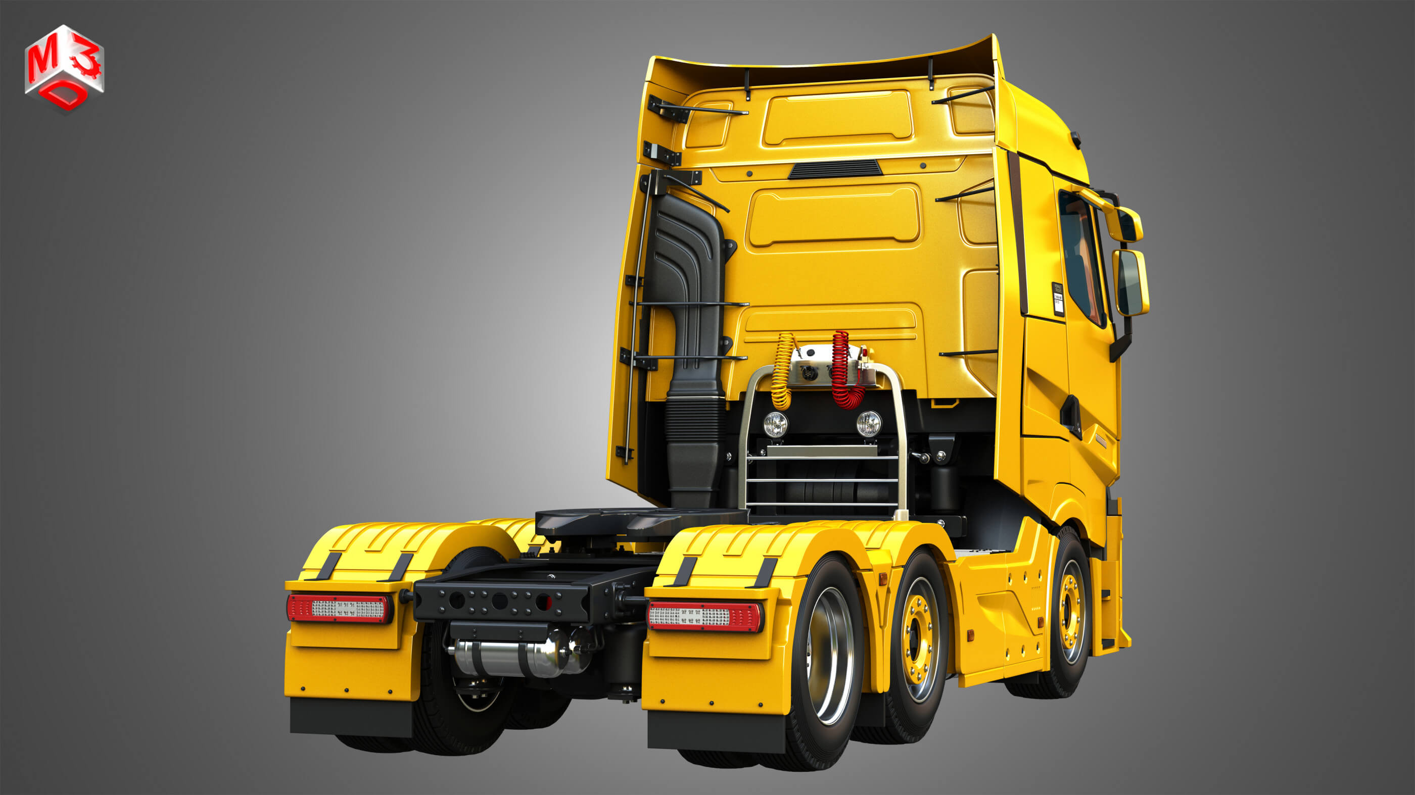 T520 - High Range Truck 3D Model by Markos3d