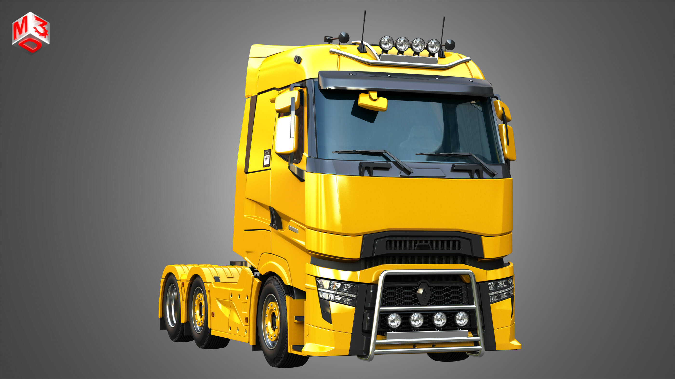 T520 - High Range Truck 3D Model by Markos3d