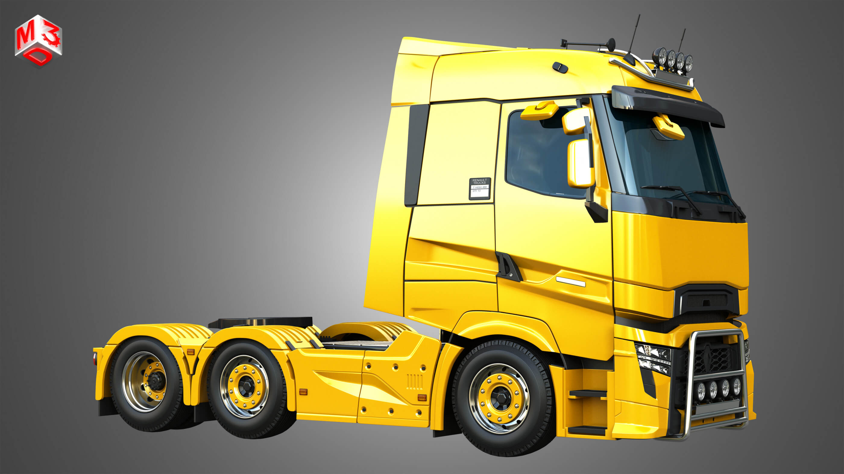 T520 - High Range Truck 3D Model by Markos3d