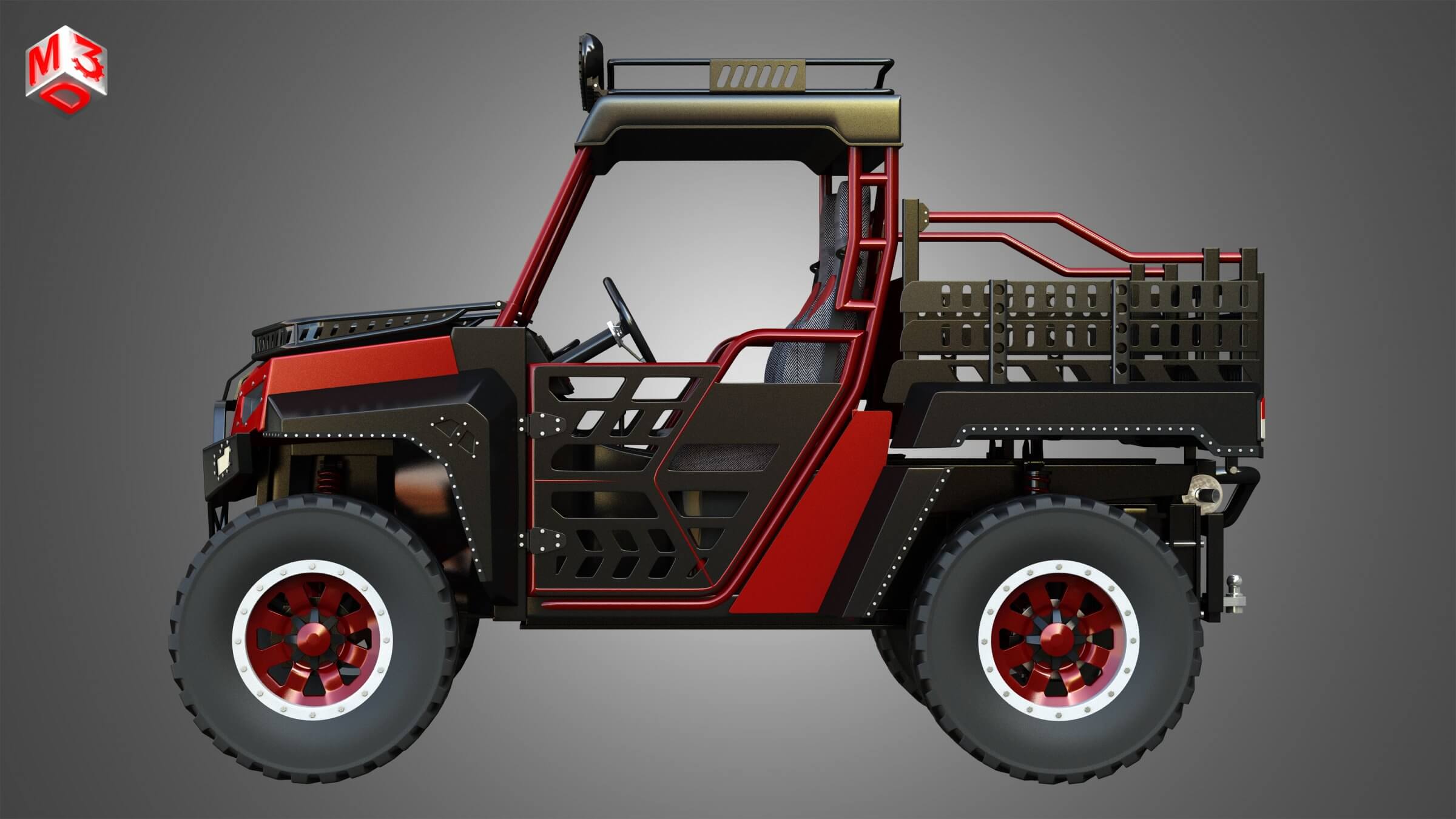 The Beast 1000 Vehicle - 3D Model by Markos3d