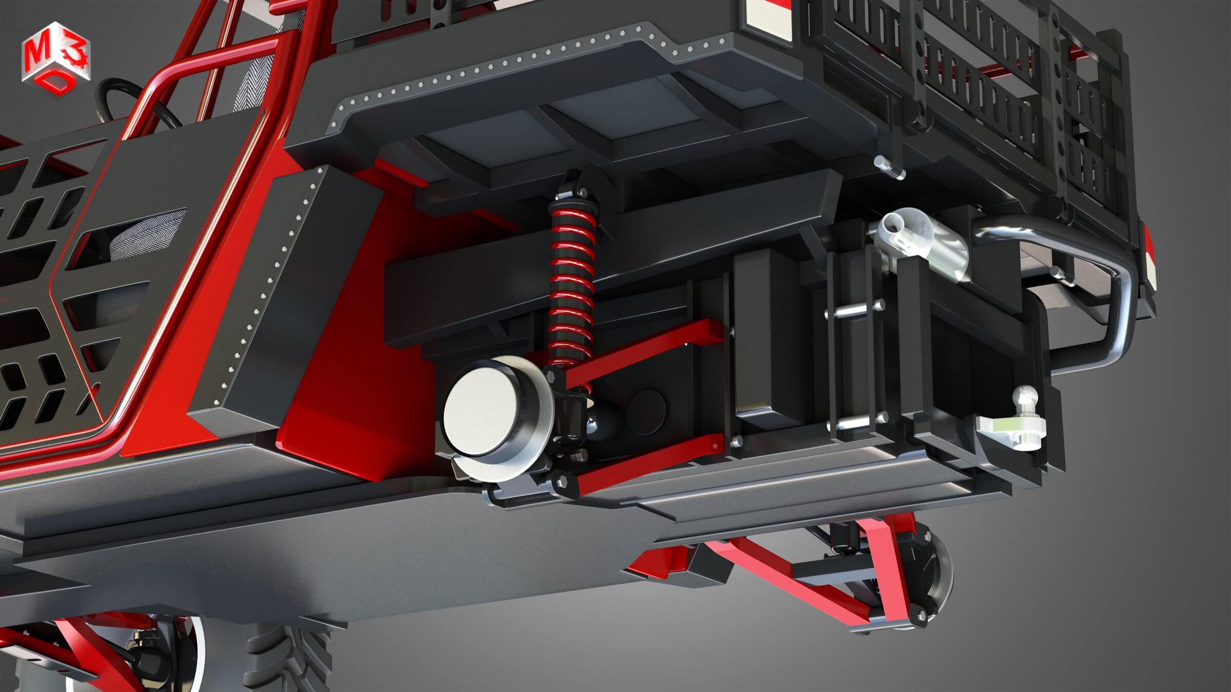 The Beast 1000 Vehicle - 3D Model by Markos3d