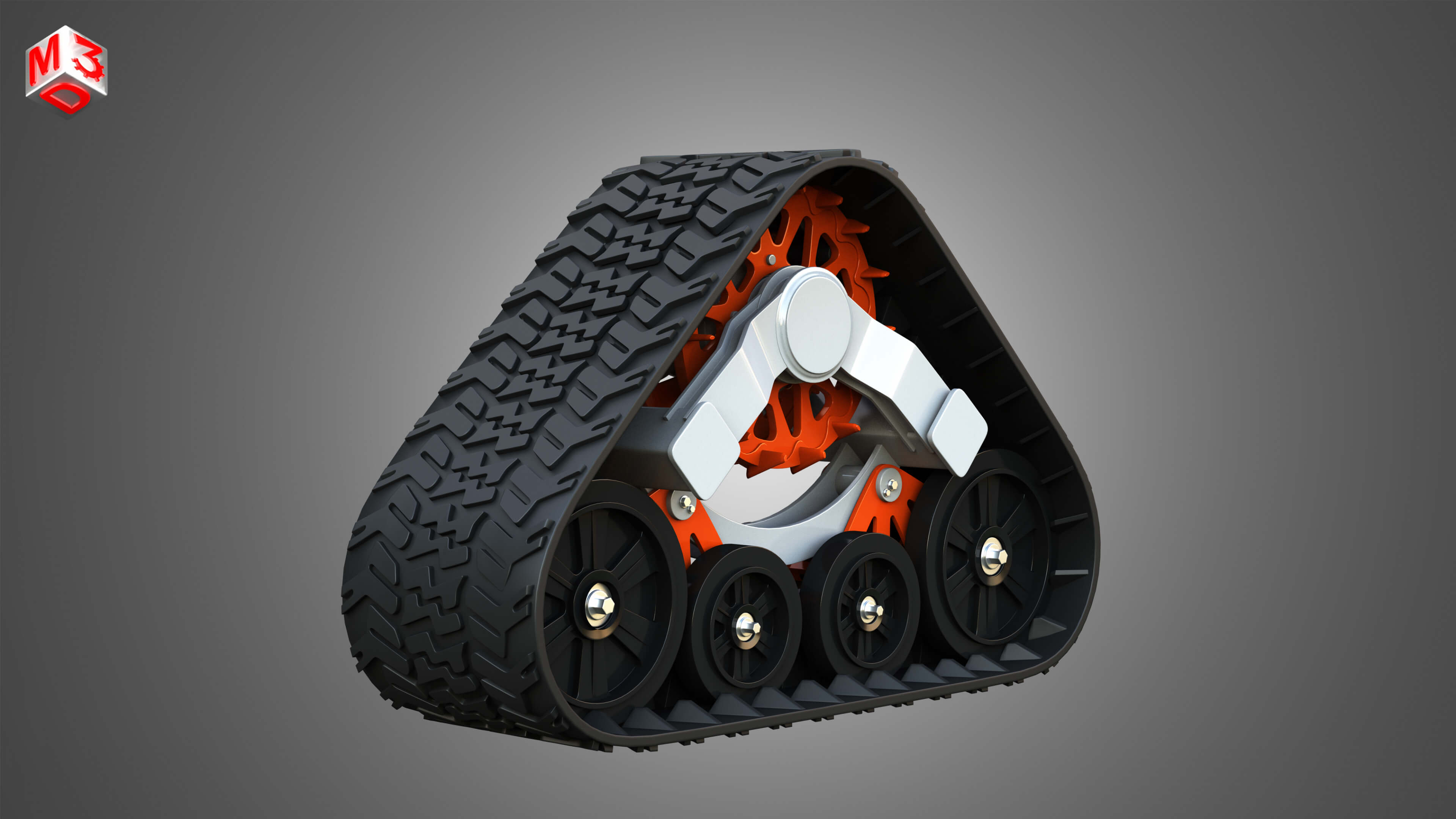 Toolcat UW56 Crawlers - 3D Model by Markos3d