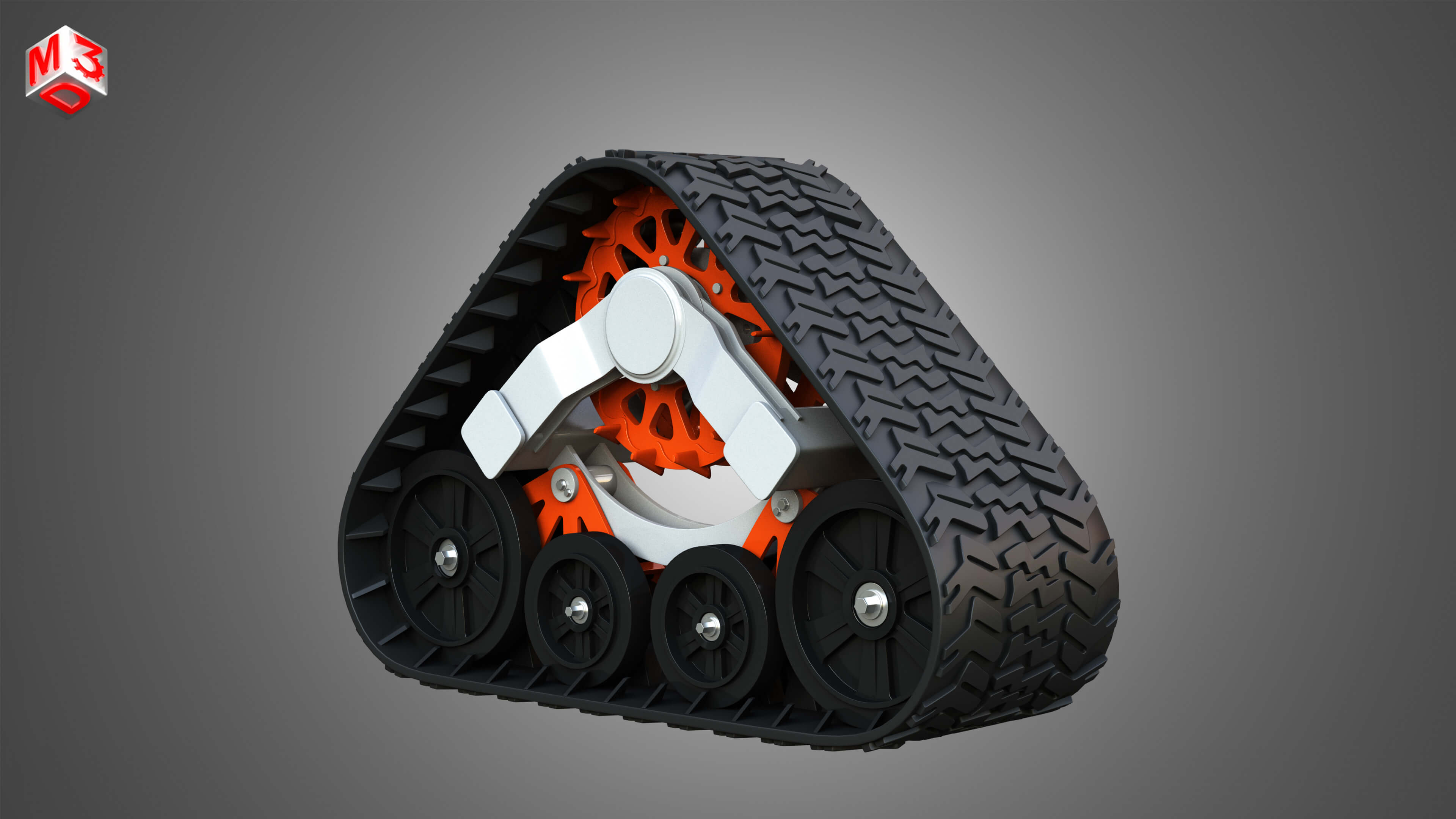 Toolcat UW56 Crawlers - 3D Model by Markos3d