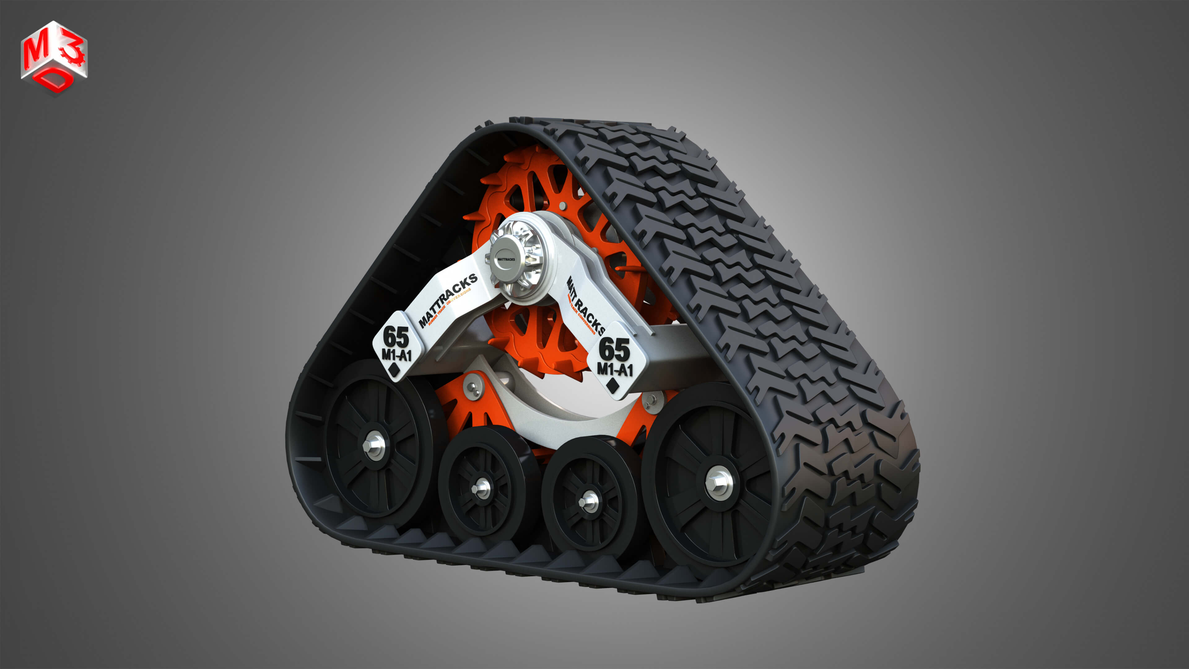 Toolcat UW56 Crawlers - 3D Model by Markos3d