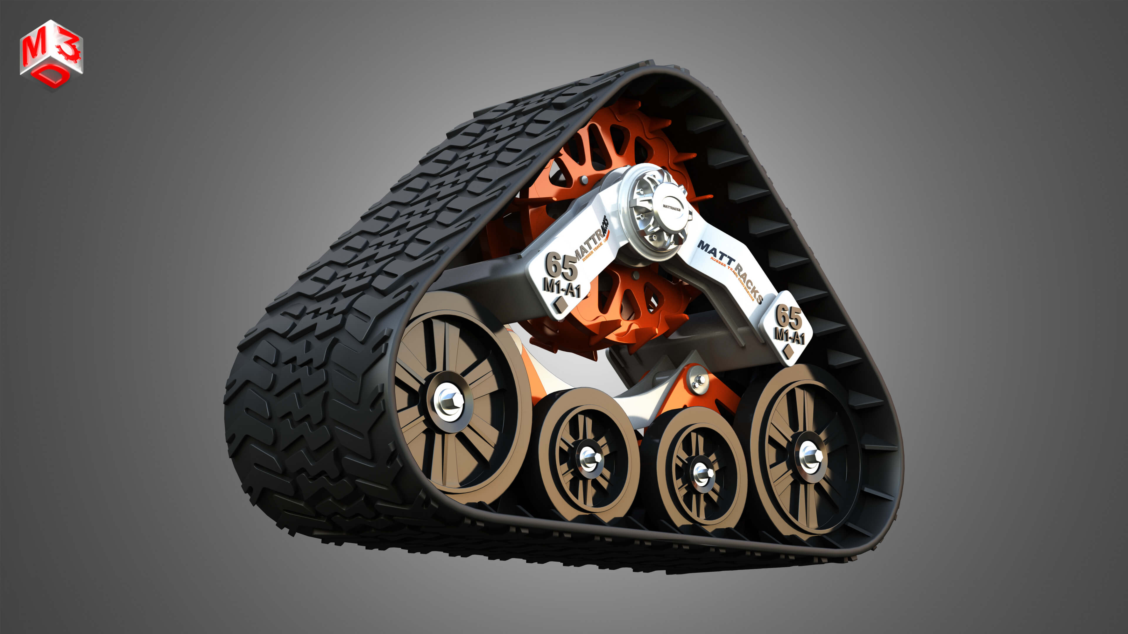 Toolcat UW56 Crawlers - 3D Model by Markos3d