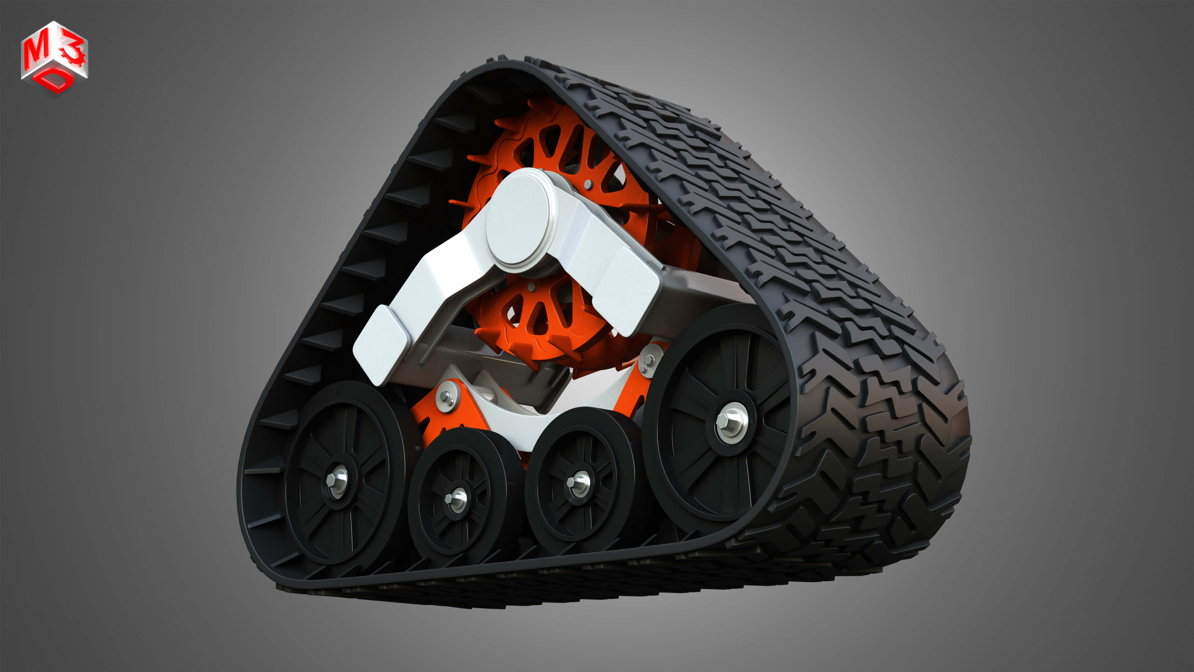 Toolcat UW56 Crawlers - 3D Model by Markos3d