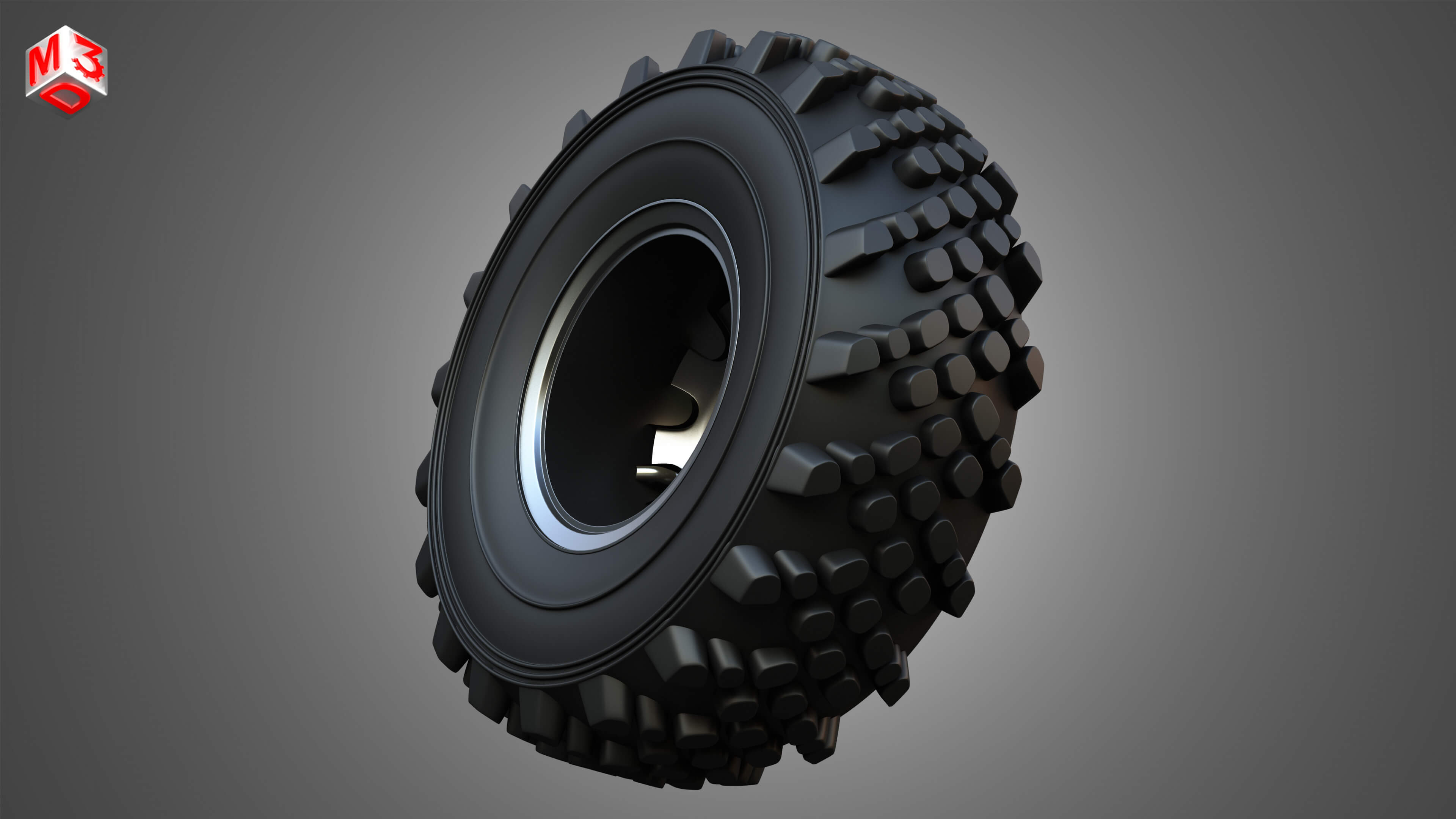 Ural Truck - Wheel&Tire 3D Model by Markos3d