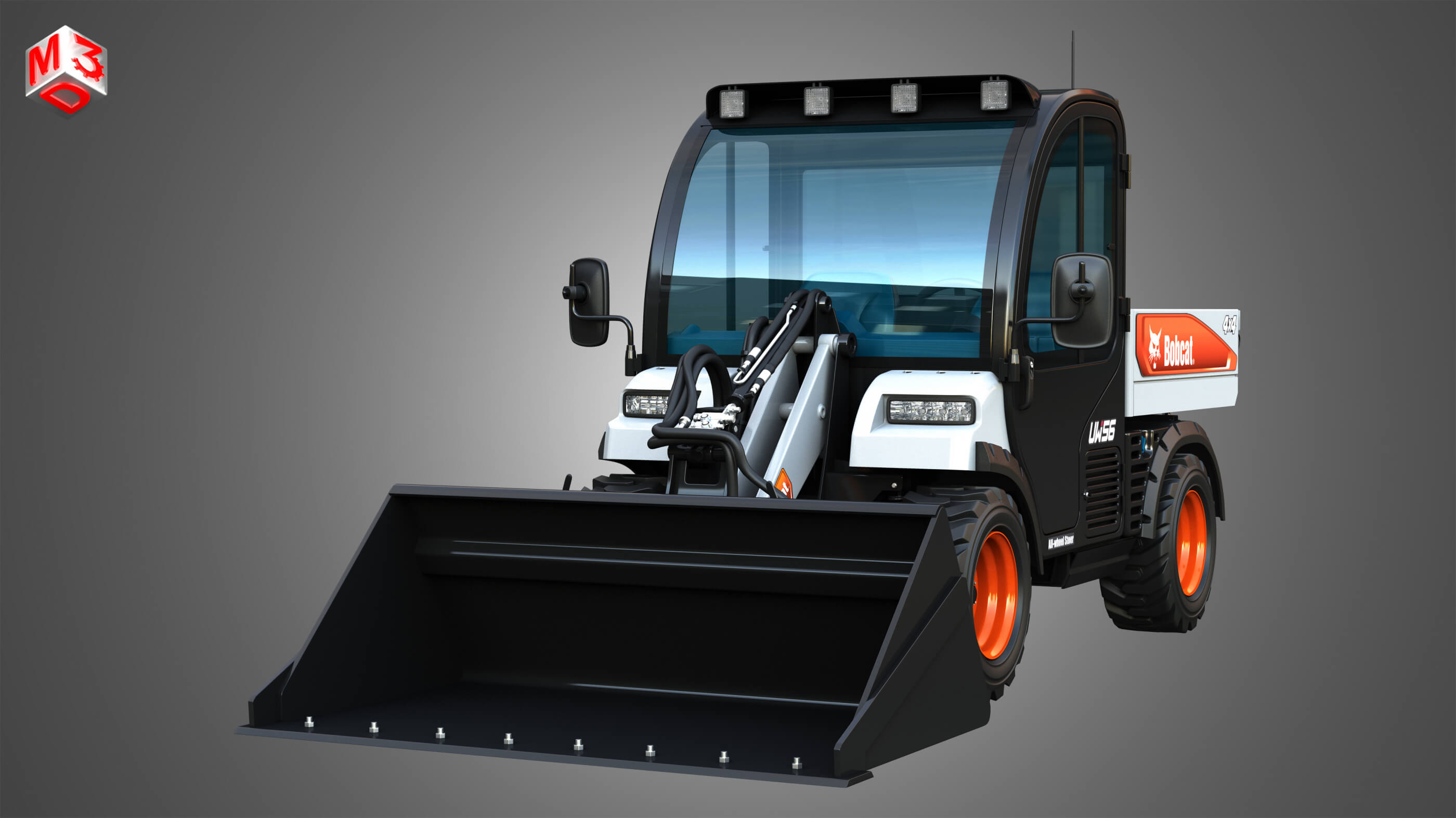 UW56 - Toolcat Utility Work Machine 3D Model by Markos3d