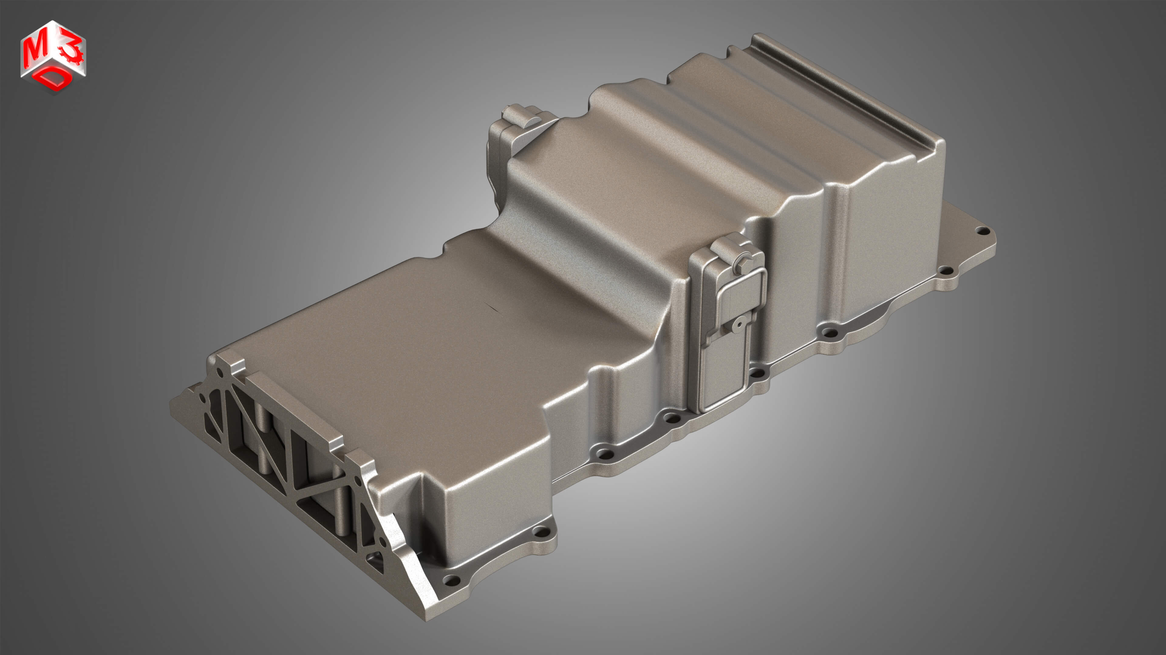 V12 Twin Turbo Car - Engine Full Internal and External Parts 3D Model ...