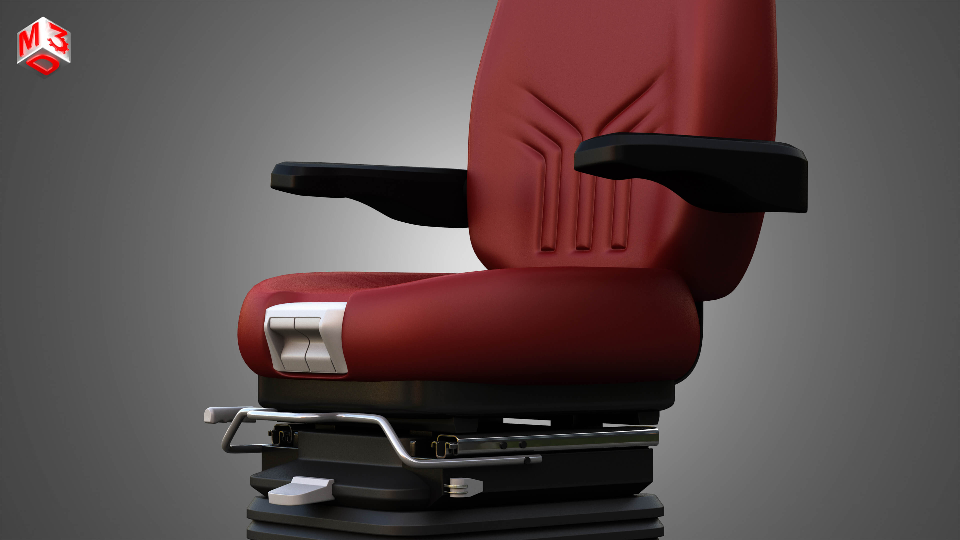 Vehicle Seat A2 - 3D Model by Markos3d