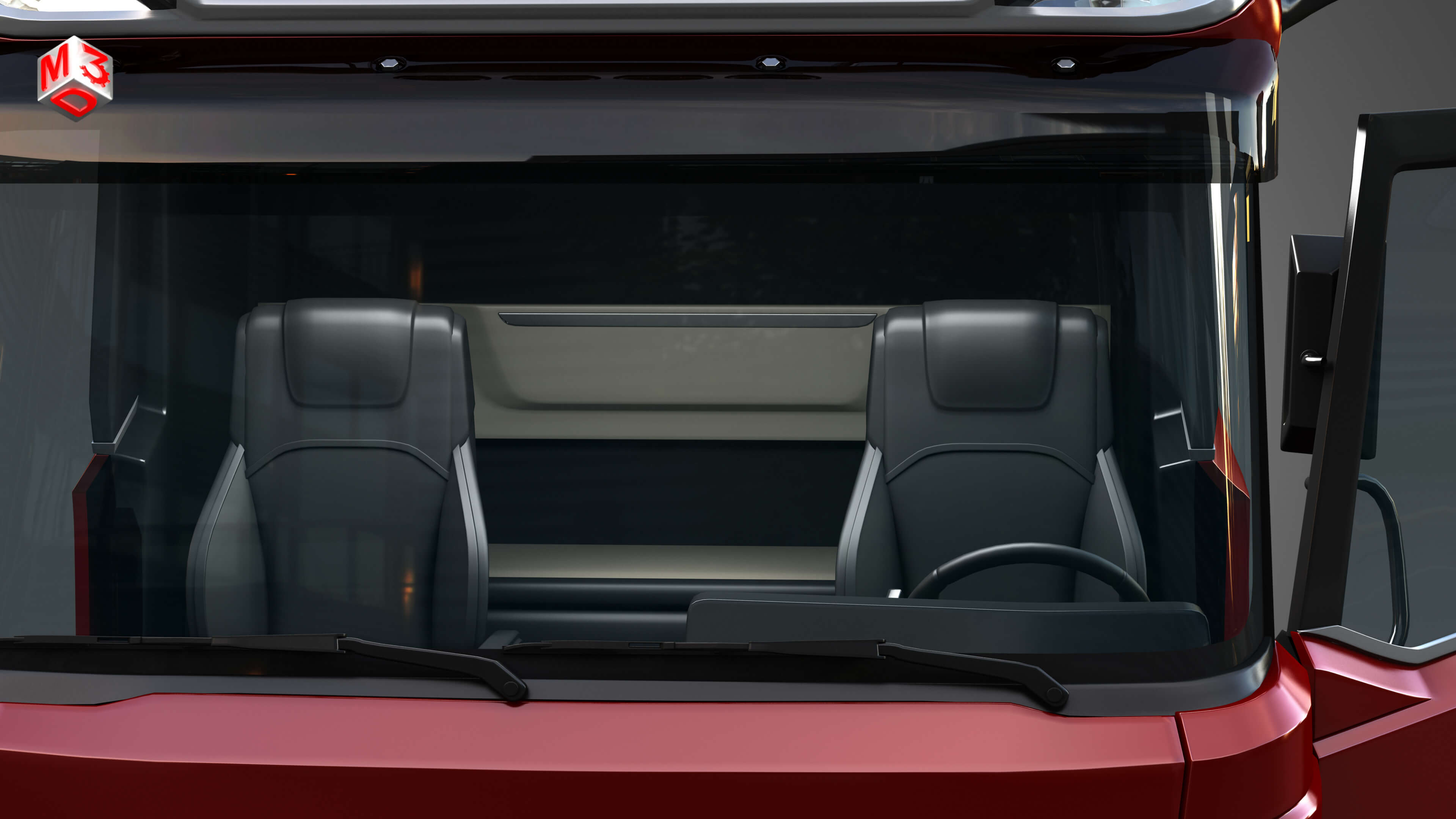 Xg 530 Truck With Lowboy Double Trailer Oversize Load - 3D Model by ...