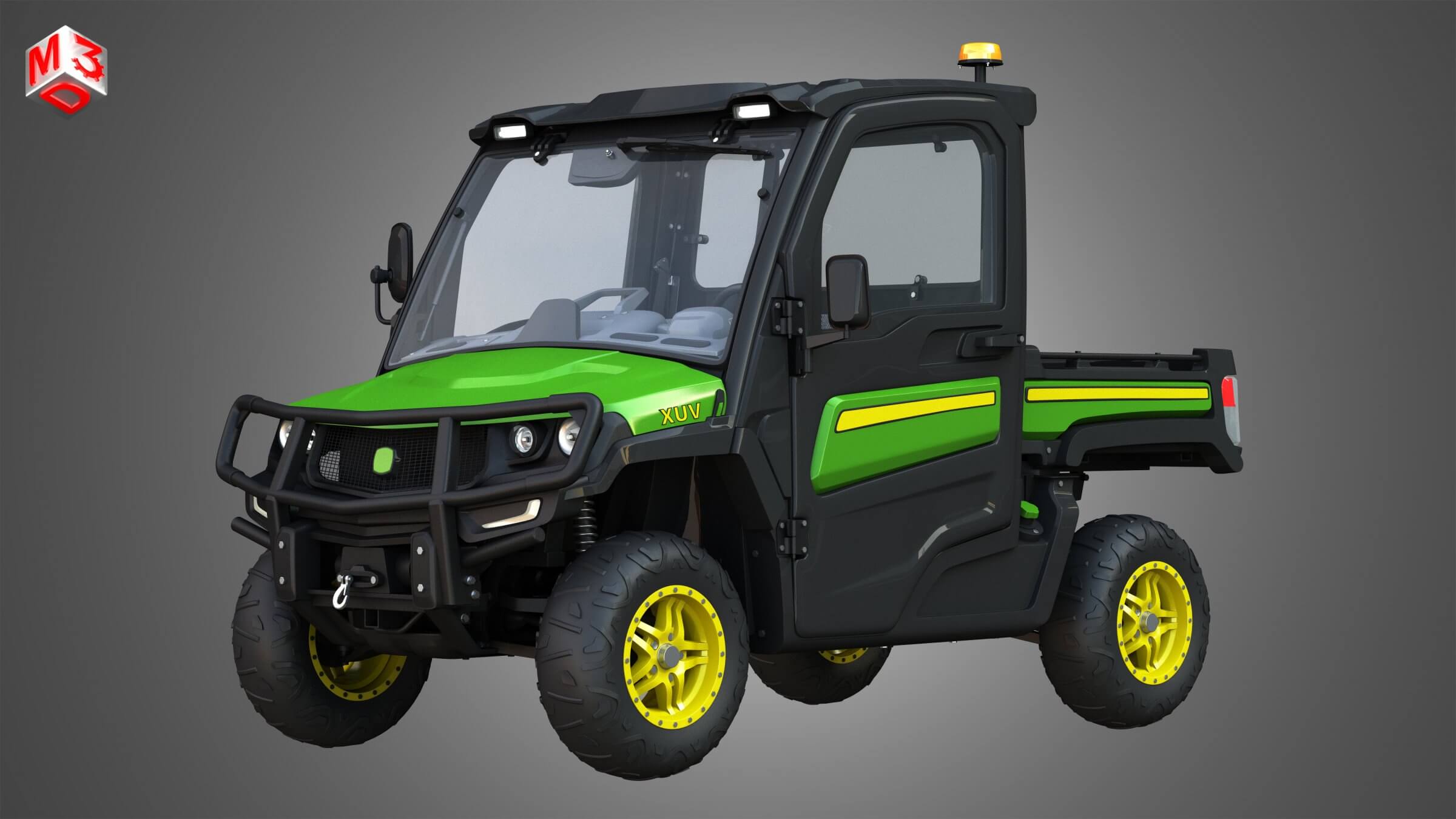 XUV865M Cross-Over Utility 3D Model by Markos3d