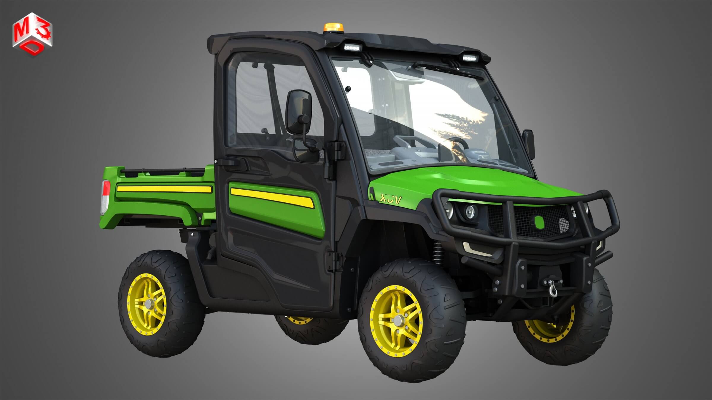 XUV865M Cross-Over Utility 3D Model by Markos3d