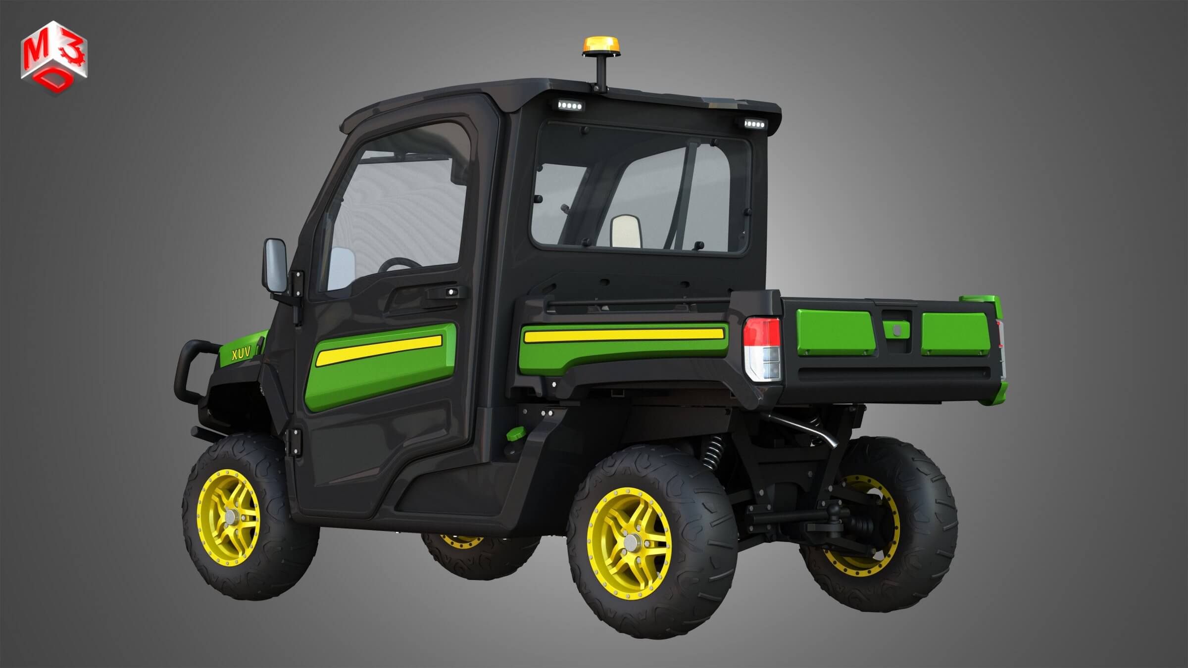 XUV865M Cross-Over Utility 3D Model by Markos3d