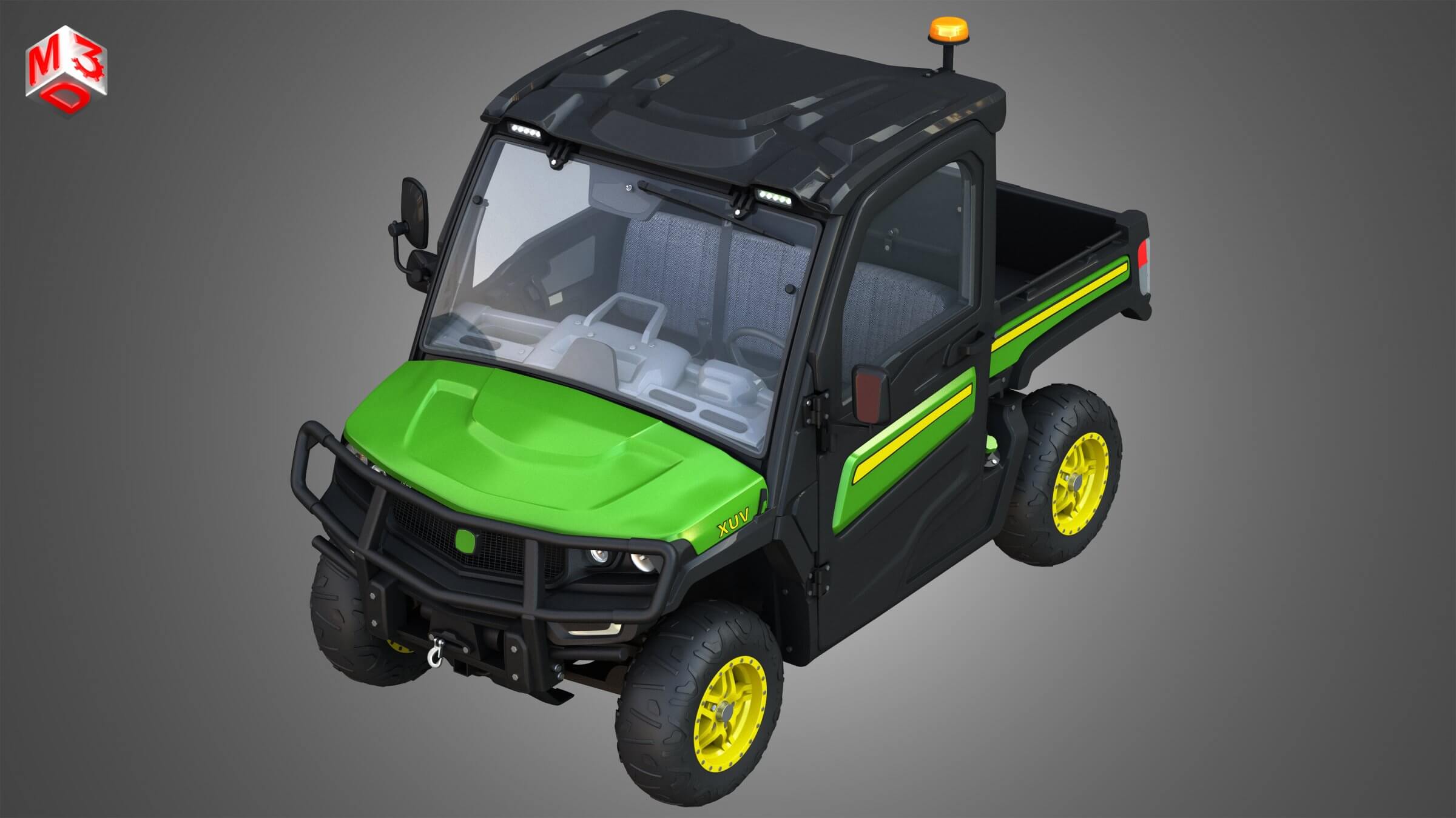 XUV865M Cross-Over Utility 3D Model by Markos3d