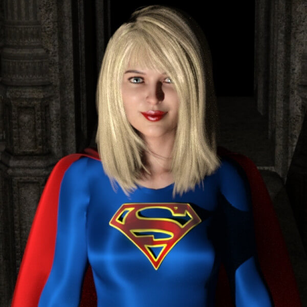 Supergirl Grabbed 3d Render Digital Art By Markroden