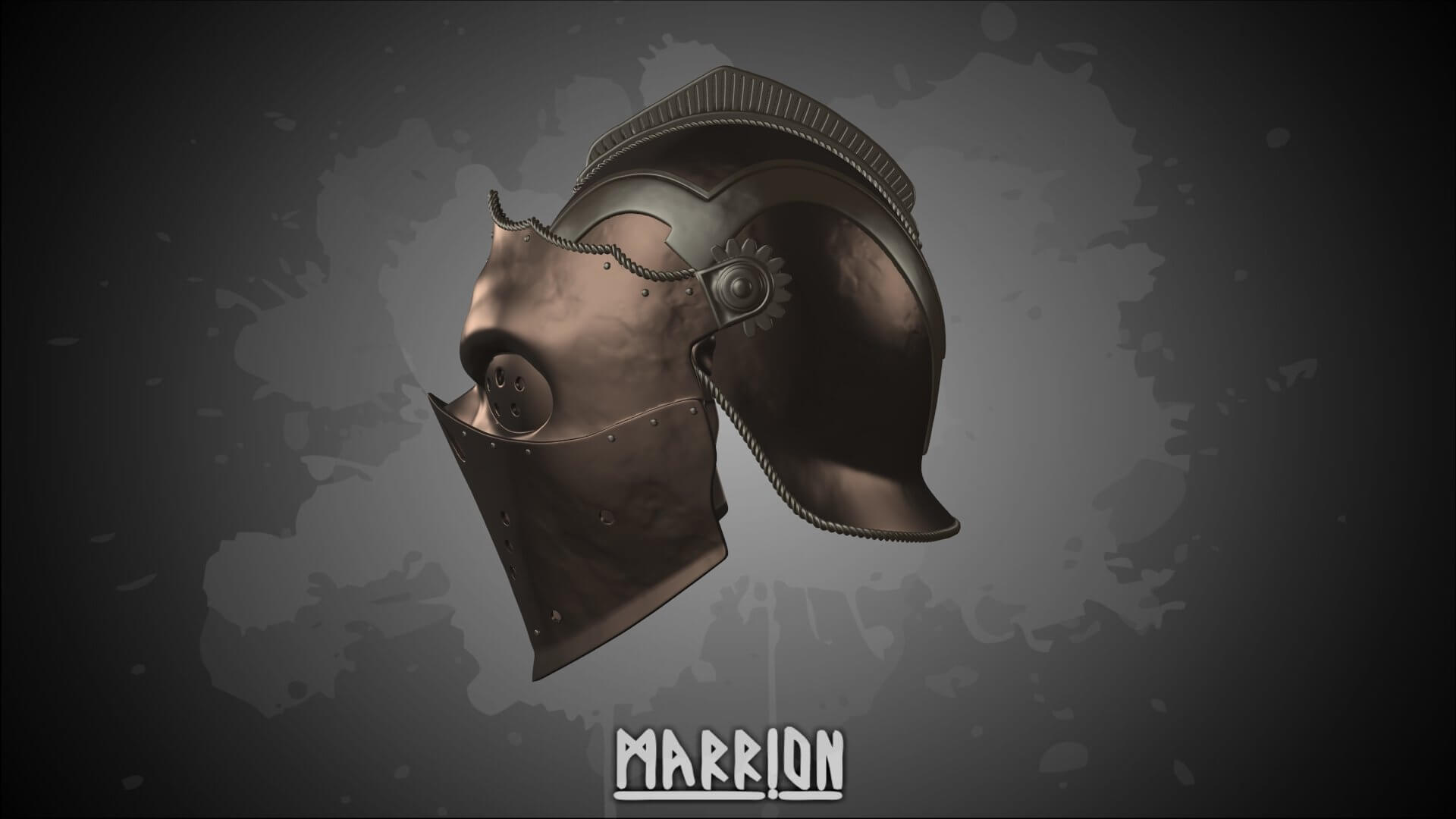 Apollyon Helmet for Honor - 3D Model by Marrion