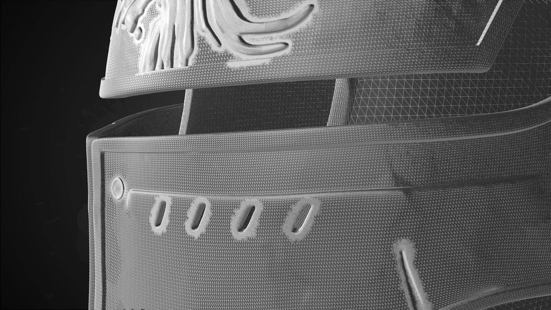 Faraam Helmet Dark Souls - 3D Model by Marrion