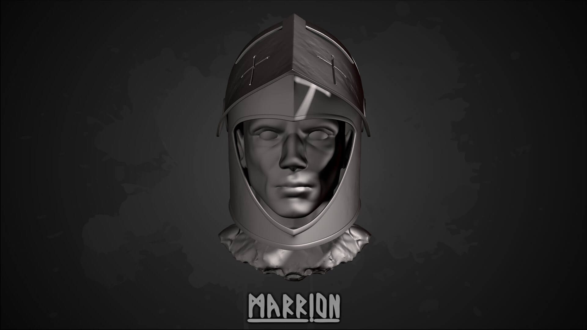Warden Helmet for Honor - 3D Model by Marrion