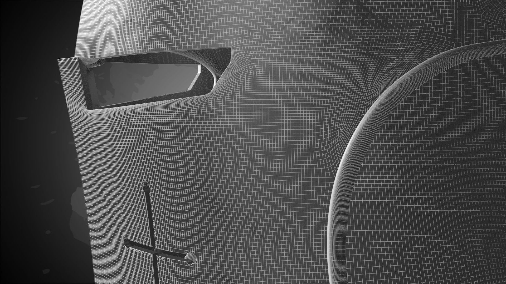 Warden Helmet for Honor - 3D Model by Marrion