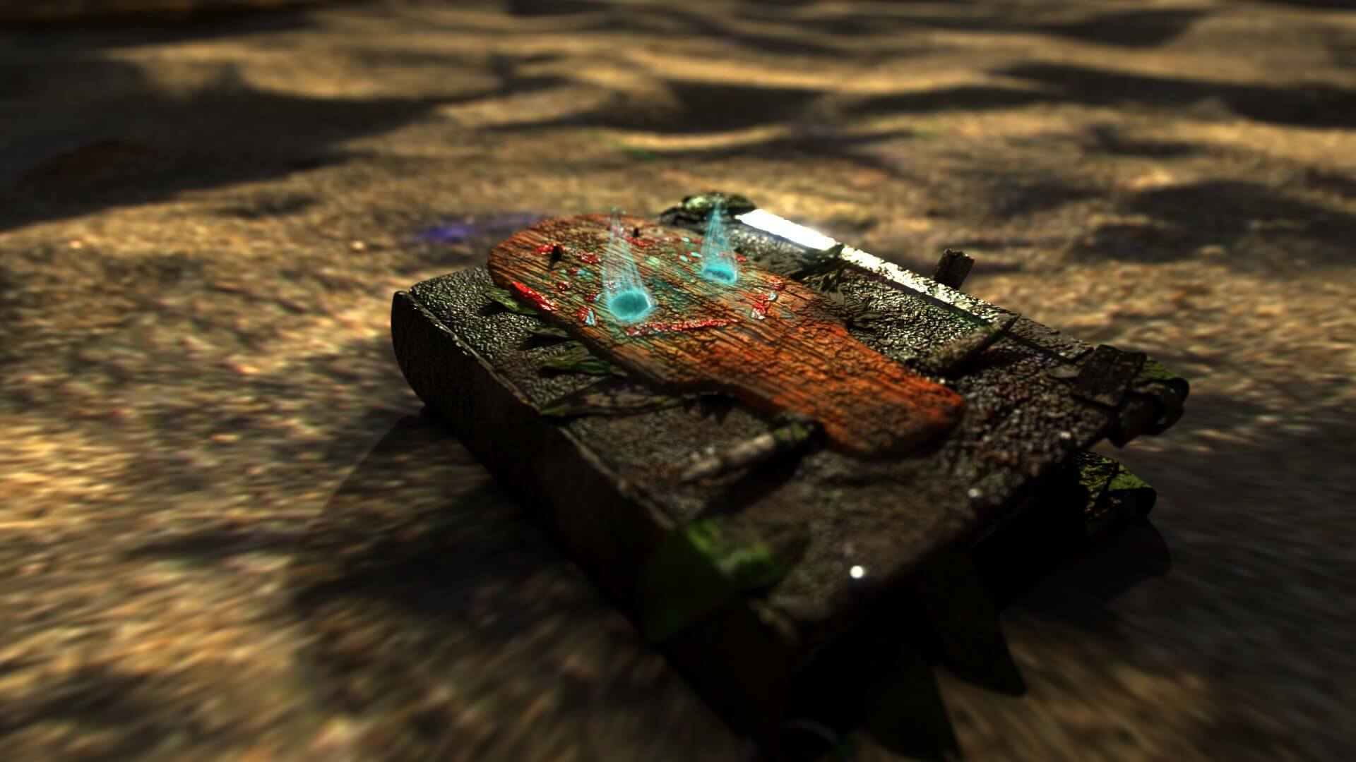 shaman's book 3D Render | RenderHub Gallery
