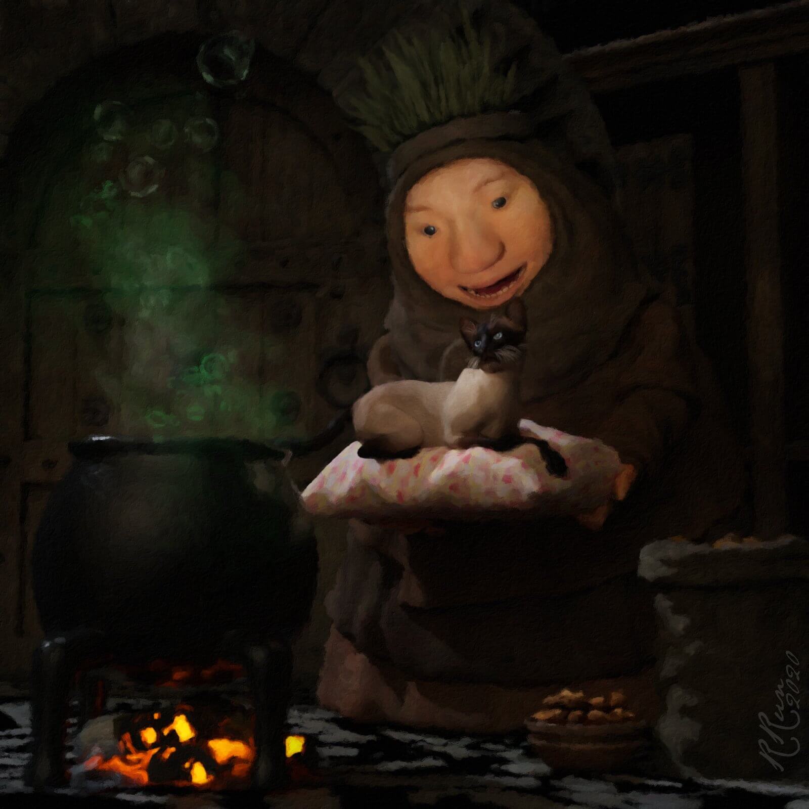 9 Lives 3D Render | RenderHub Gallery