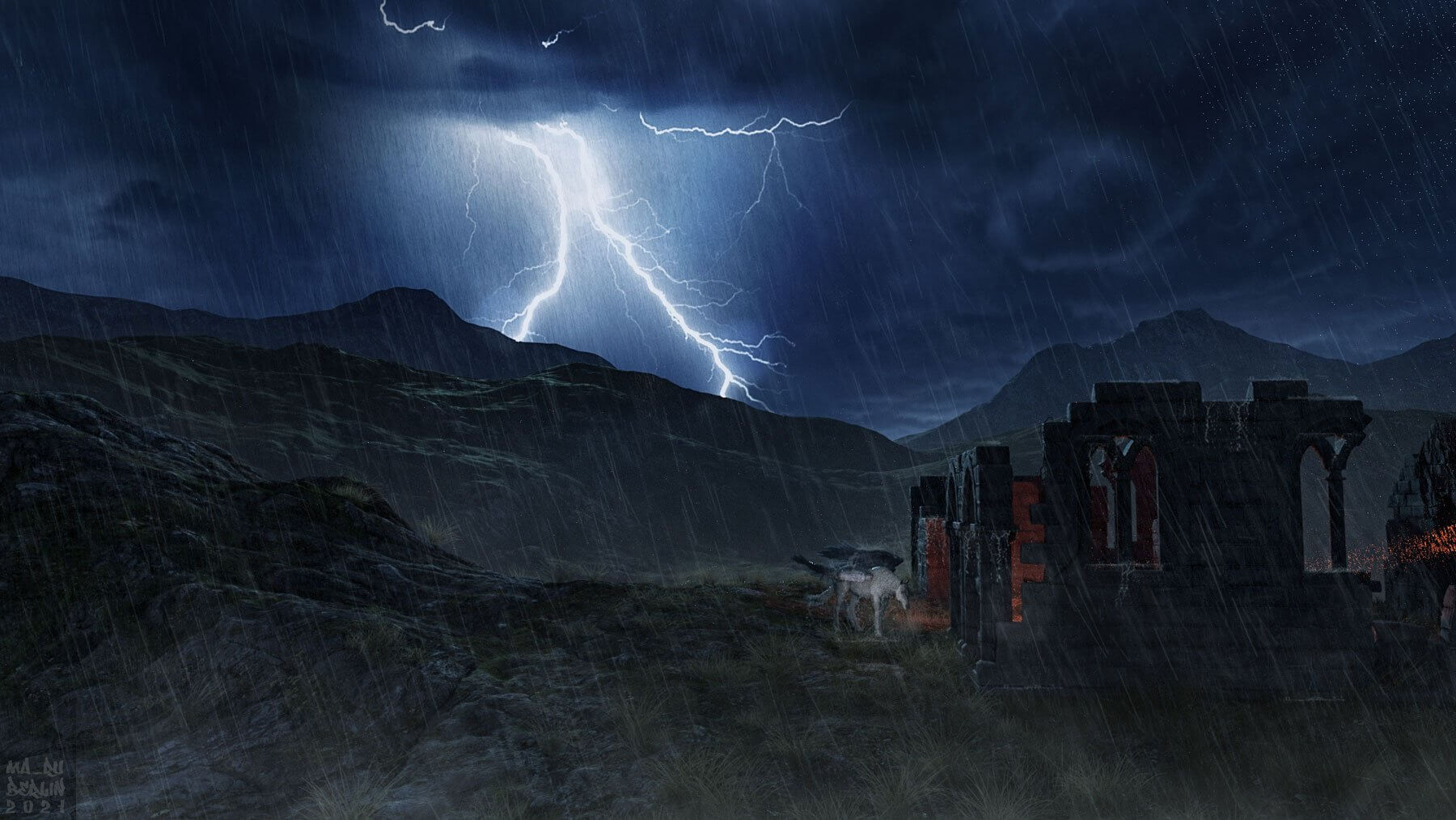 Grounded 3D Render, Digital Art by maru_berlin