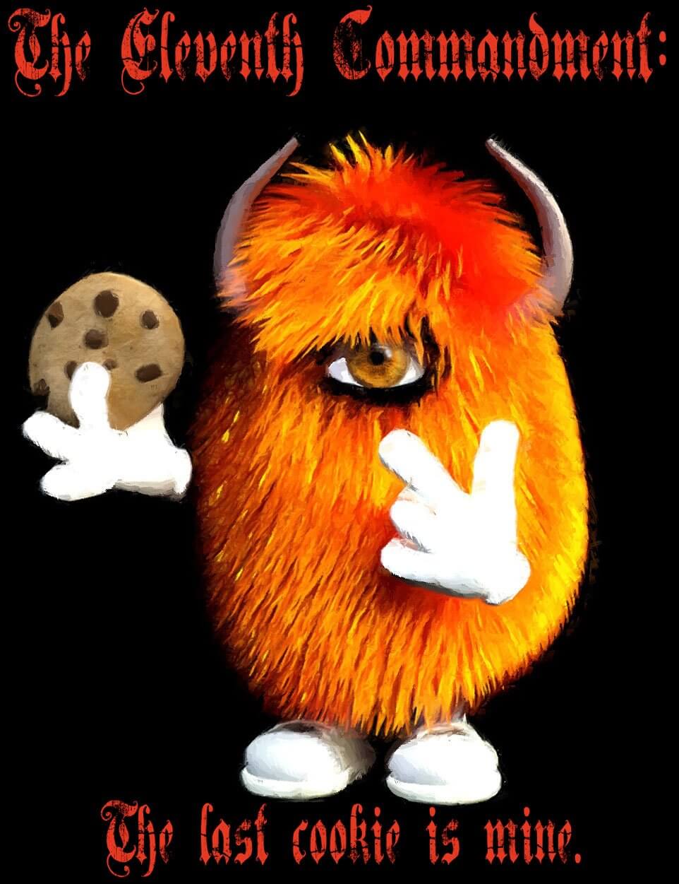 Lil Monster 3D Render, Digital Art by maru_berlin