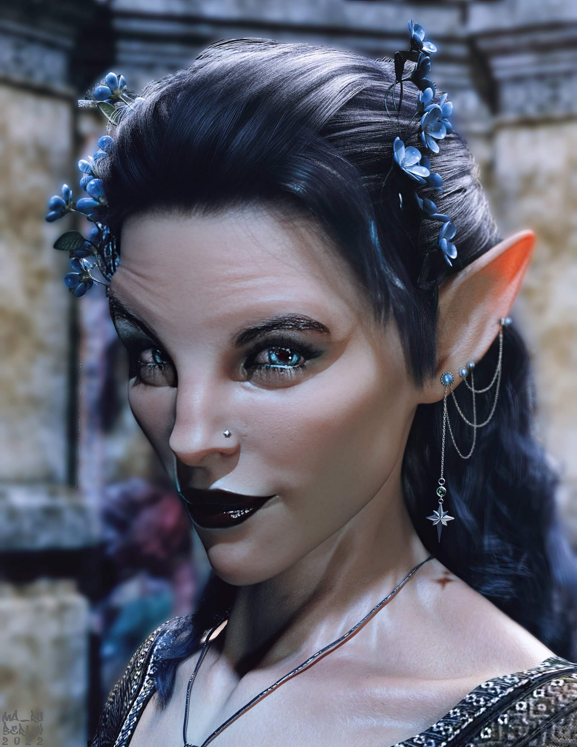 Mild Interest 3D Render, Digital Art by maru_berlin