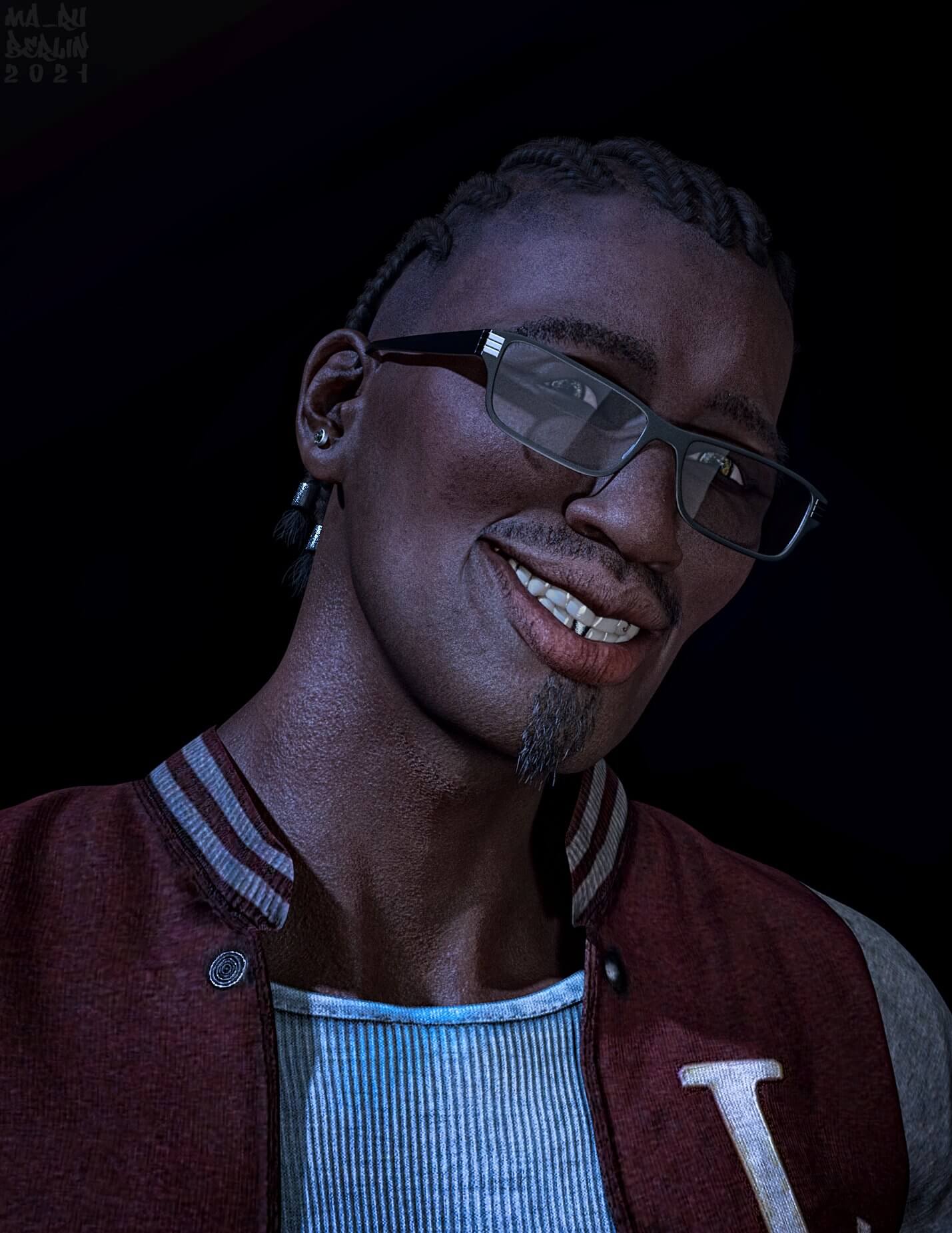 Modern Man 2 3D Render, Digital Art by maru_berlin