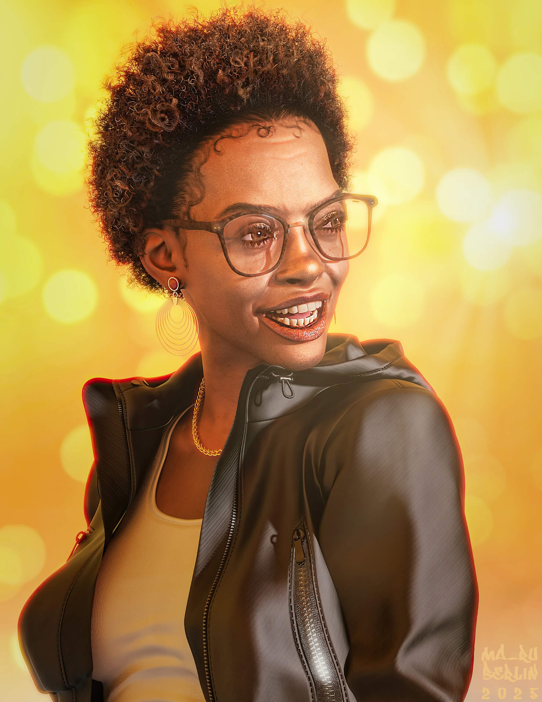 Name That Song - January 3D Render, Digital Art by maru_berlin