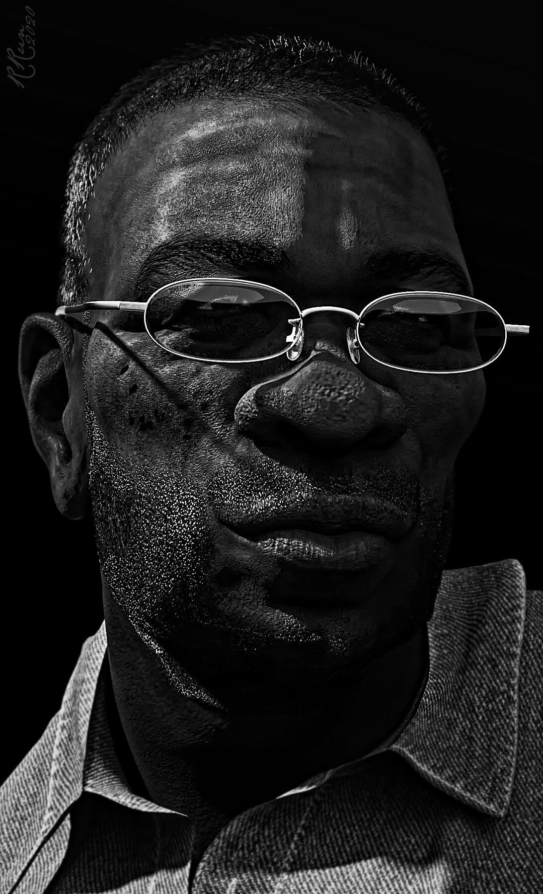 Old Guy 3D Render, Digital Art by maru_berlin