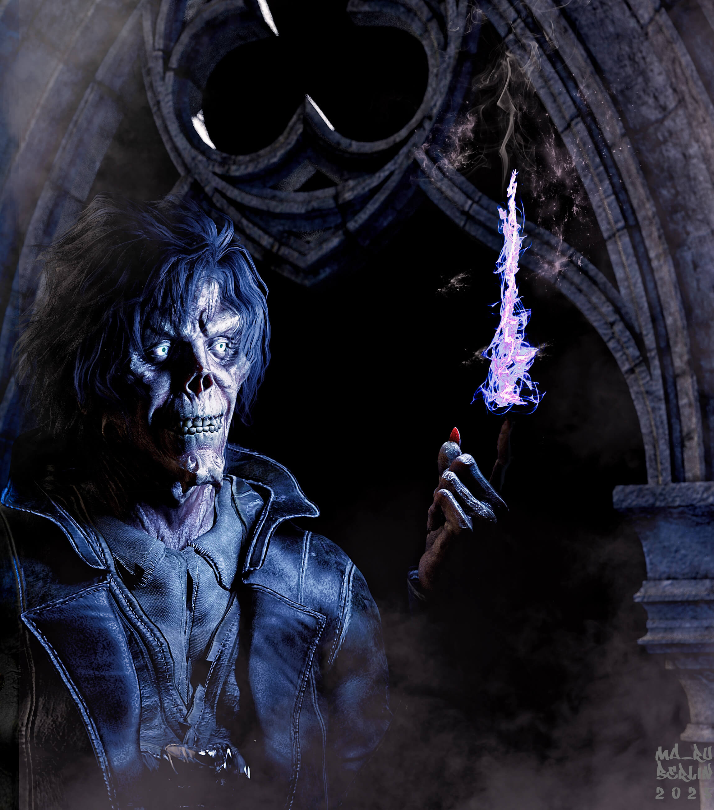 Soul Hunter 3D Render, Digital Art by maru_berlin