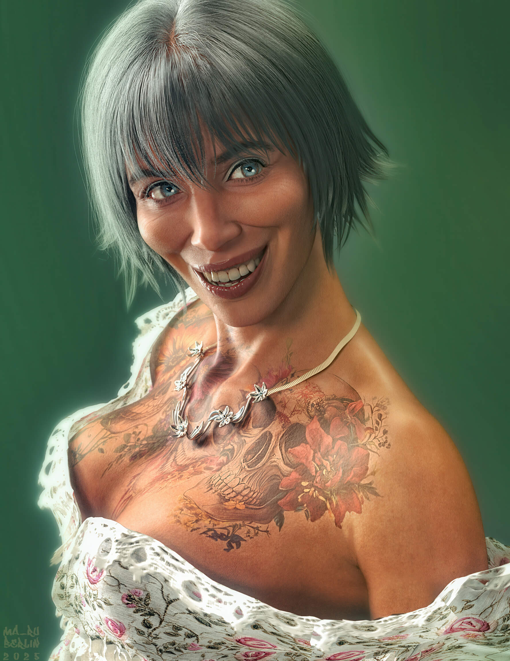 Still A Showgirl 3D Render, Digital Art by maru_berlin