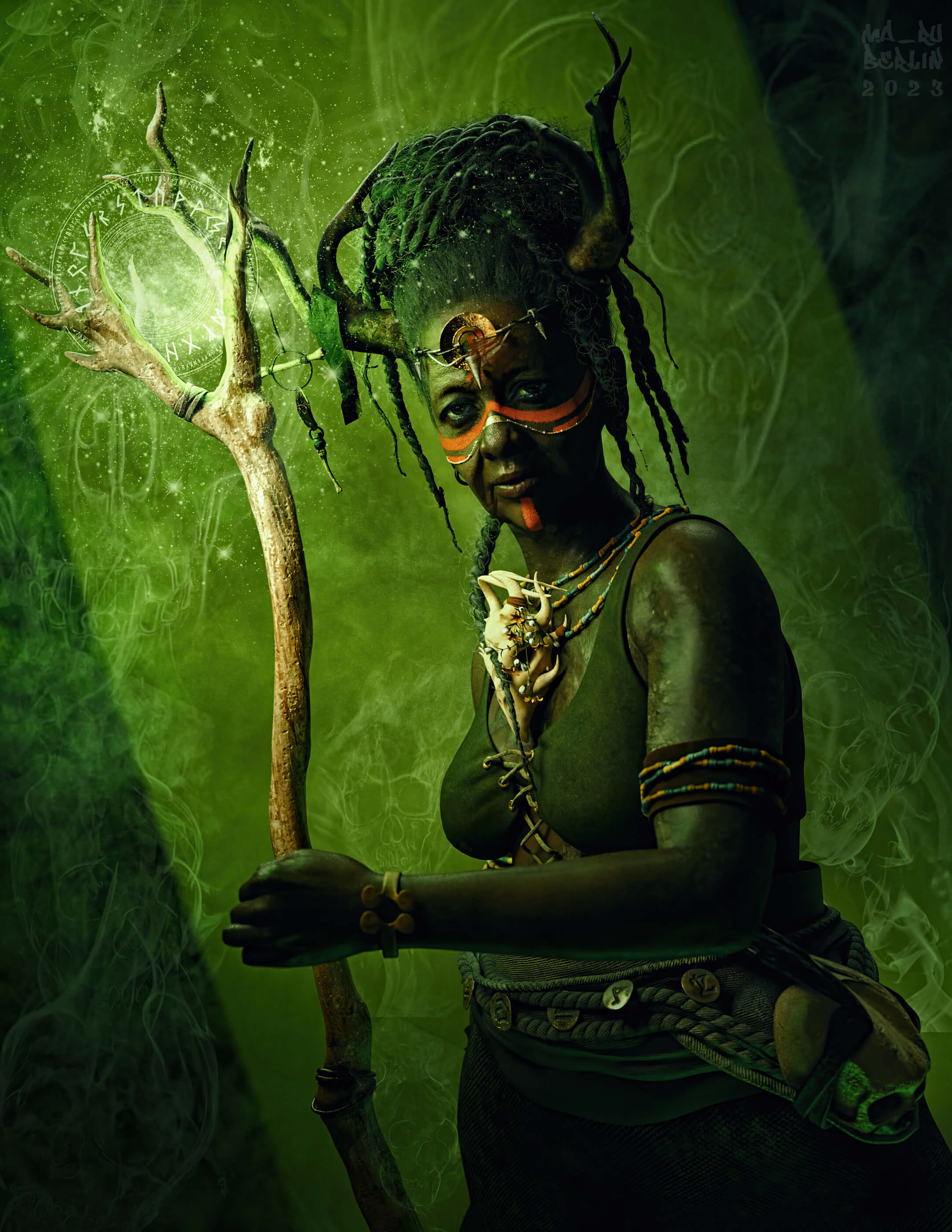 The Guide 3D Render, Digital Art by maru_berlin