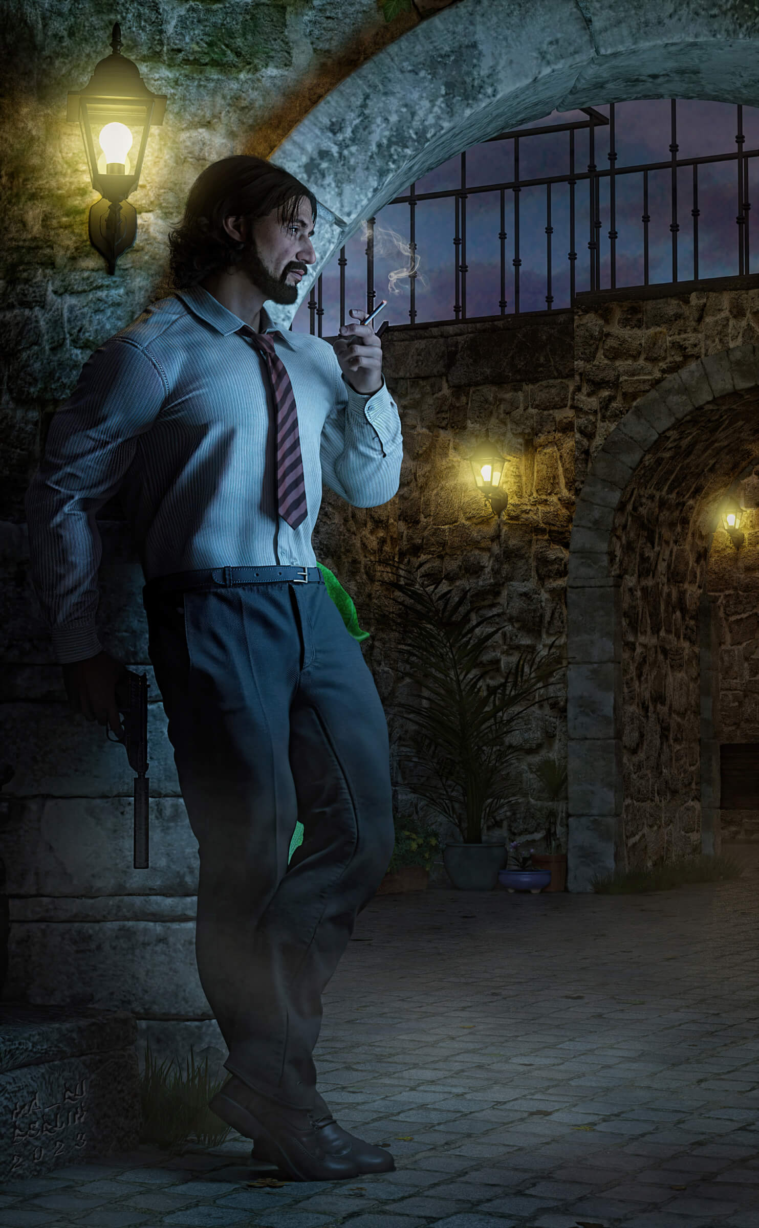 Time is up 3D Render, Digital Art by maru_berlin