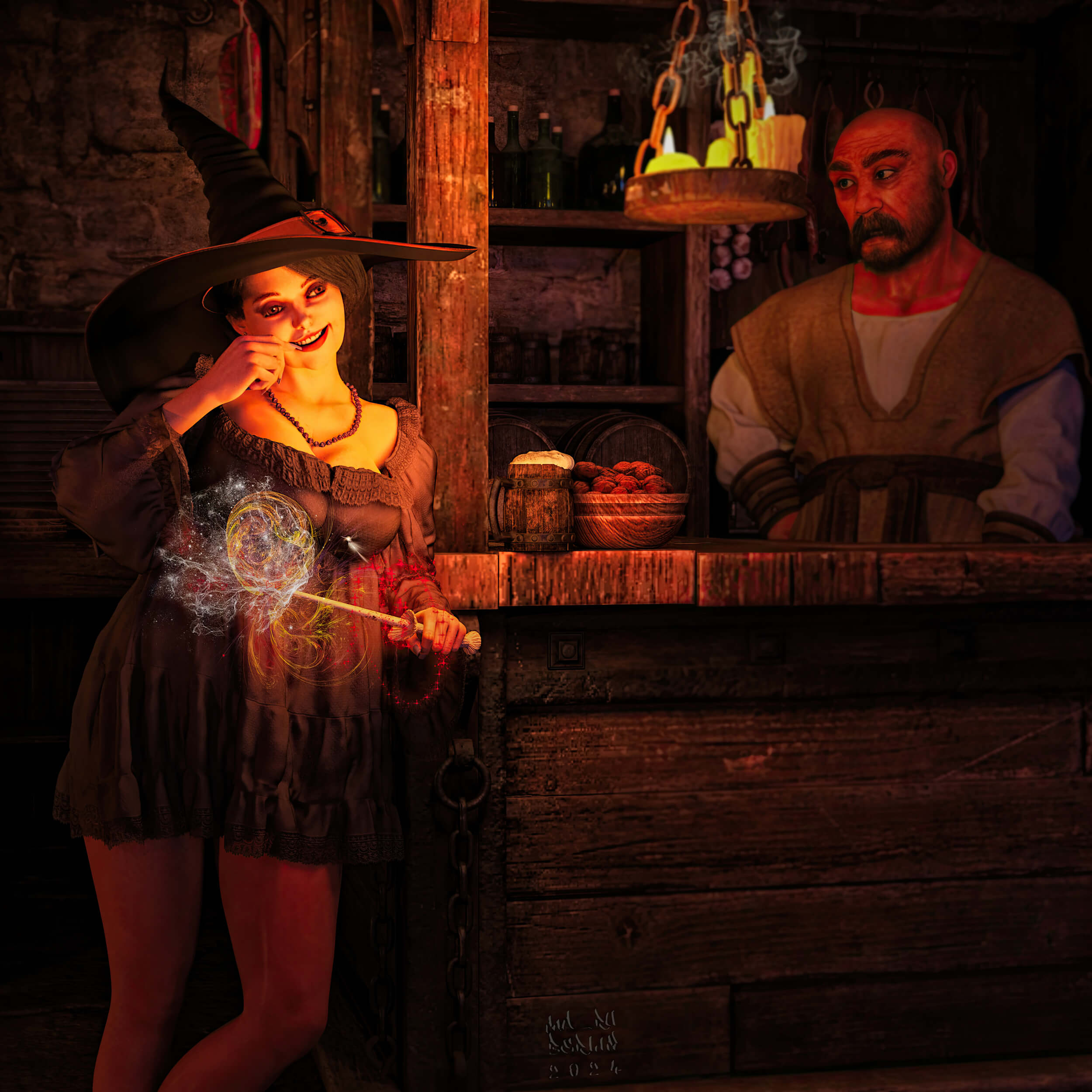 Unwanted Effects 3D Render, Digital Art by maru_berlin