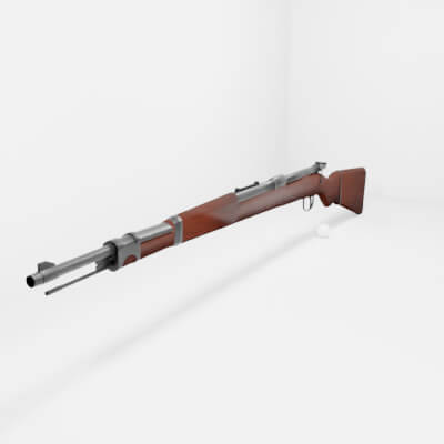 Low Poly Models | Weapons | Rifles | RenderHub