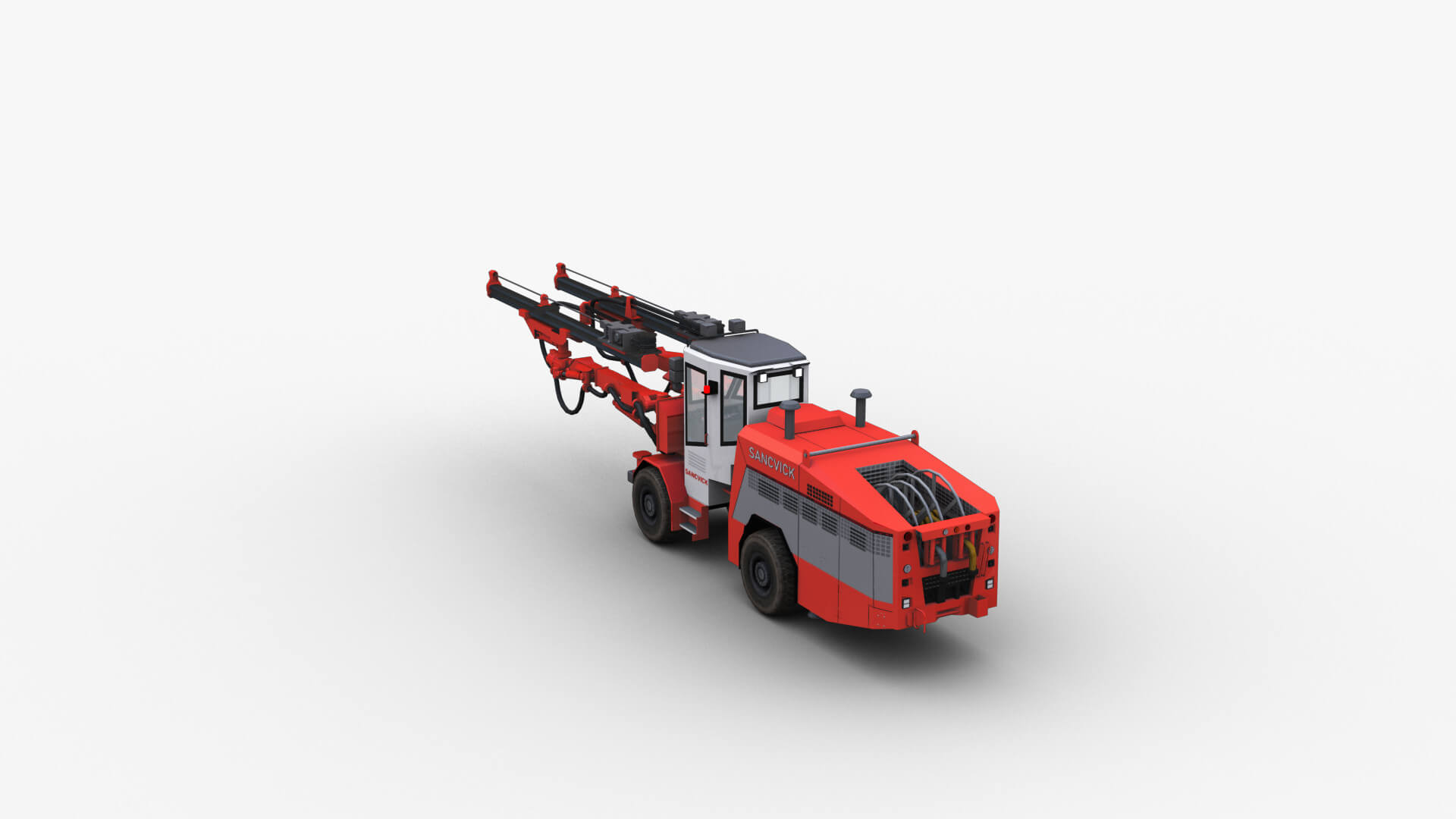 Sandvik Drill - 3D Model by master3d