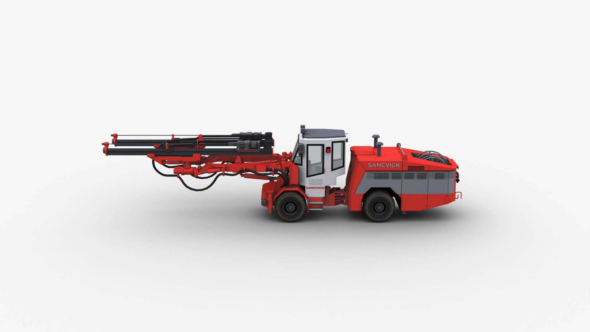 Sandvik Drill - 3D Model by master3d
