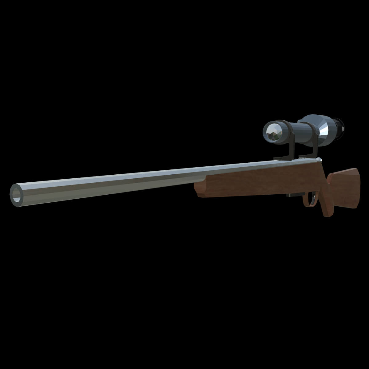 Elite Precision: Detailed 3D Model of The USMC M40A1 Sniper by MasterClassic