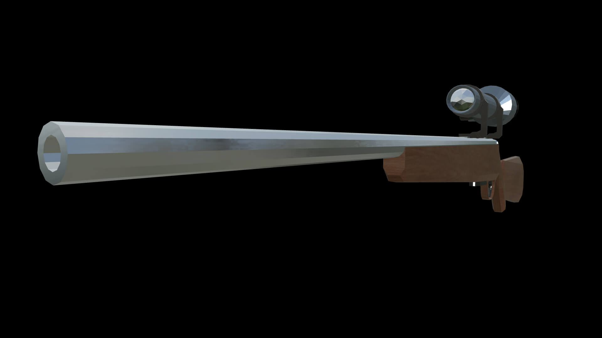 Elite Precision: Detailed 3D Model of The USMC M40A1 Sniper by MasterClassic