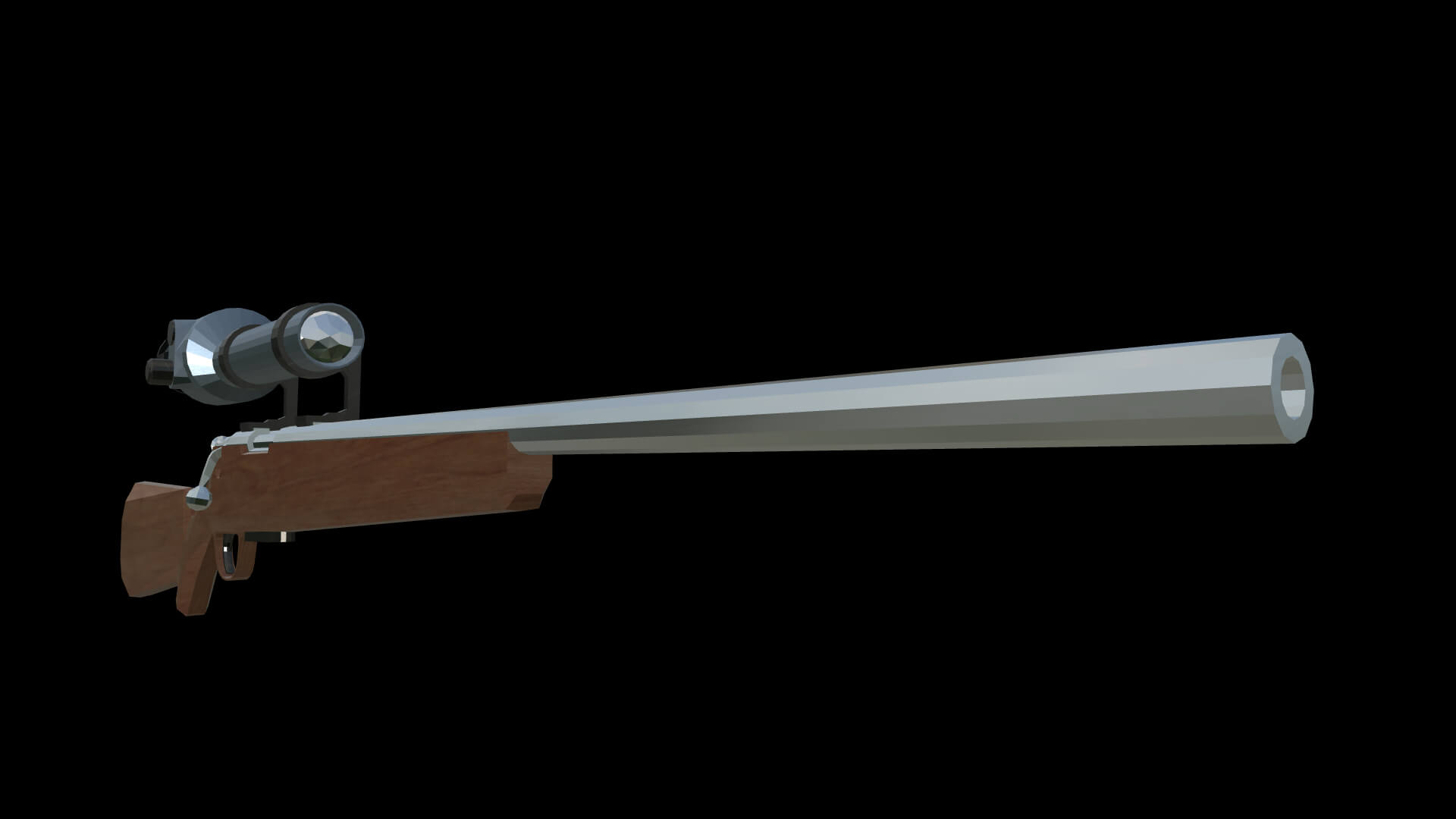 Elite Precision: Detailed 3D Model of The USMC M40A1 Sniper by MasterClassic