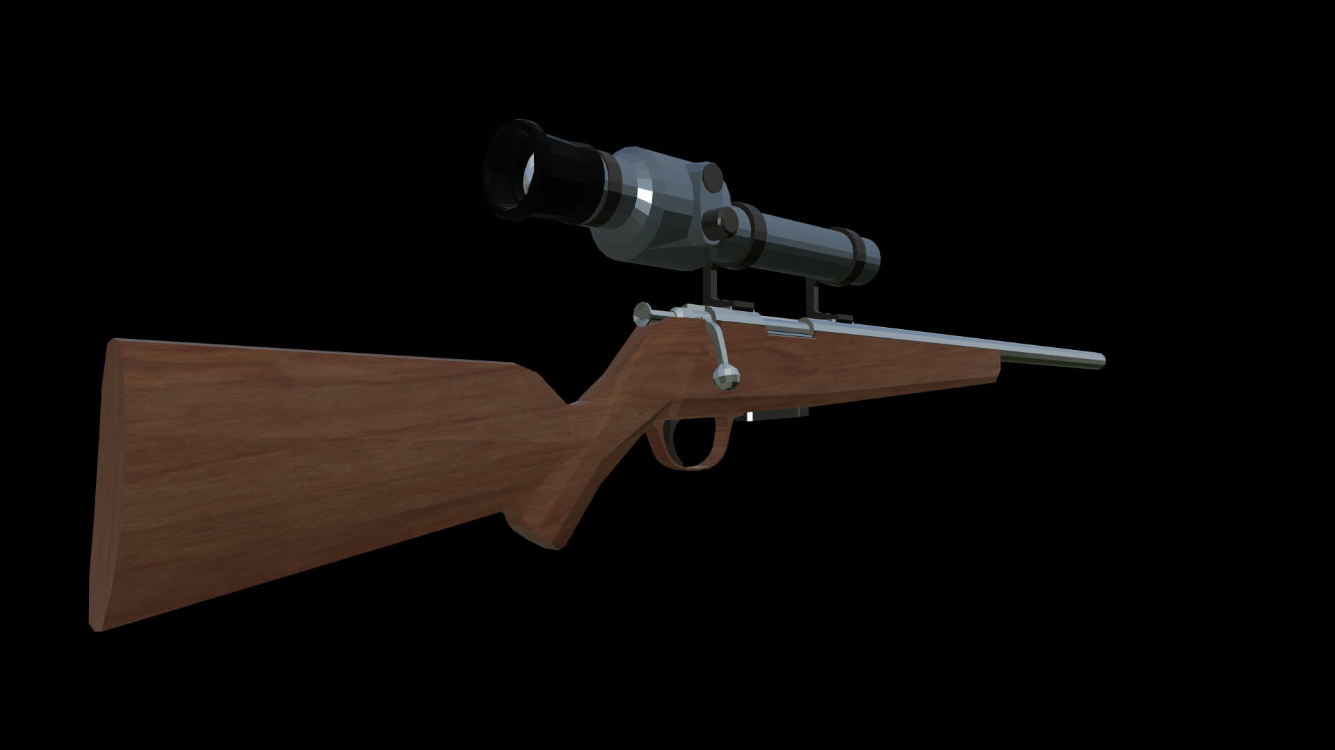Elite Precision: Detailed 3D Model of The USMC M40A1 Sniper by MasterClassic