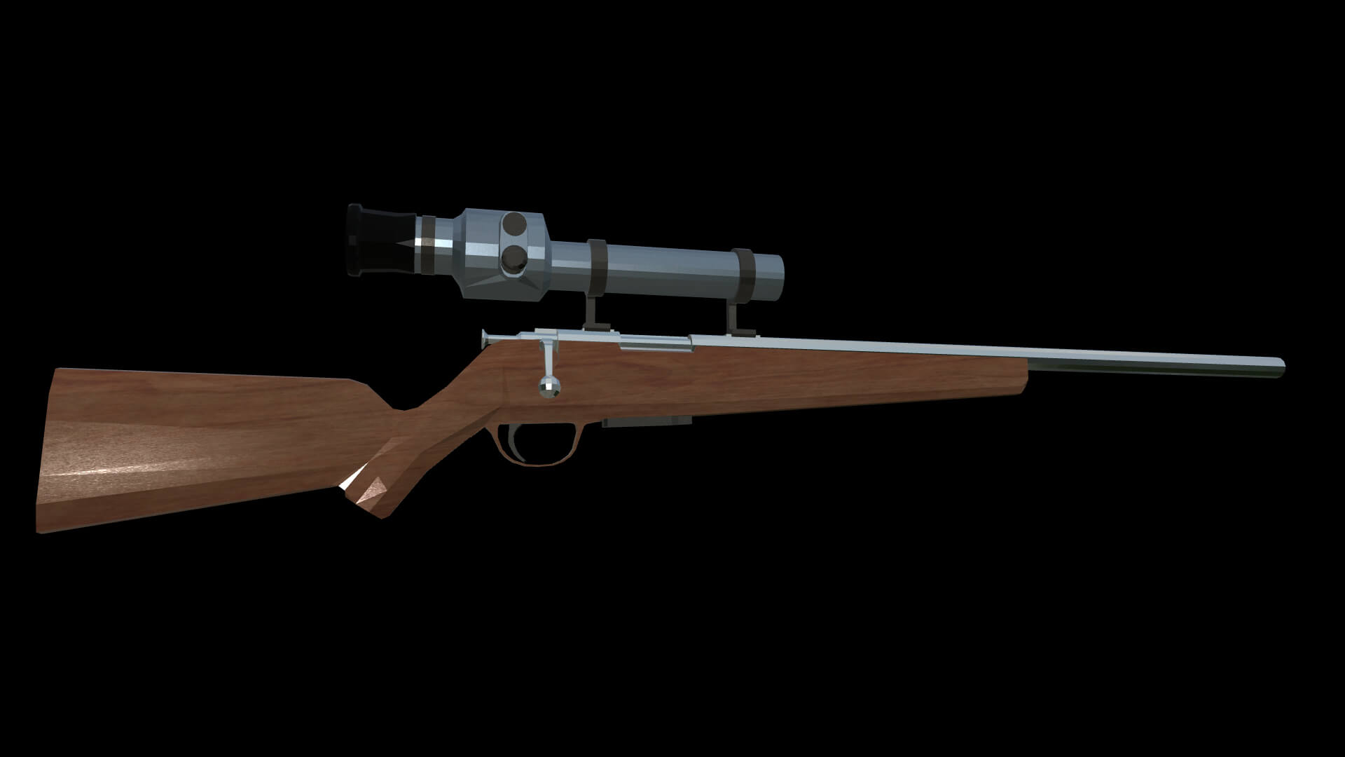 Elite Precision: Detailed 3D Model of The USMC M40A1 Sniper by MasterClassic